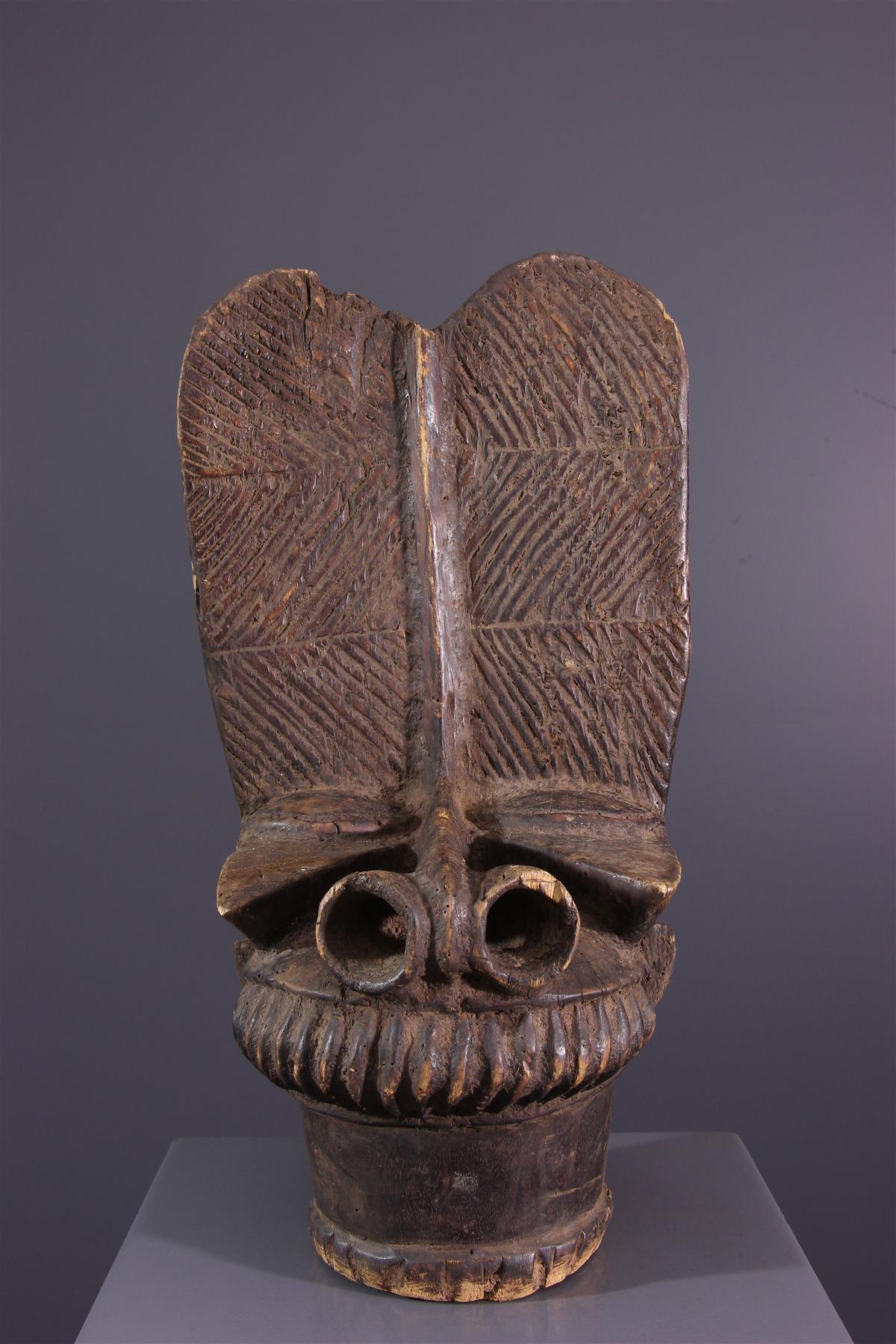 Masque Batcham (12942) - Masque africain Bamileke - Art africain
