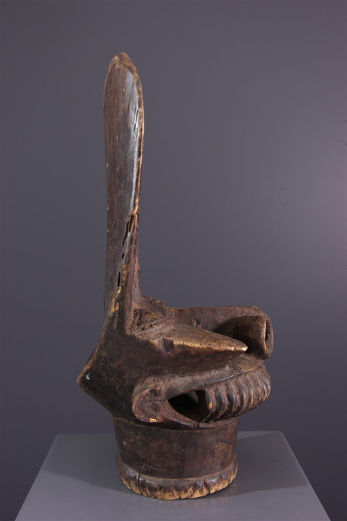 Masque Batcham (12942) - Masque africain Bamileke - Art africain