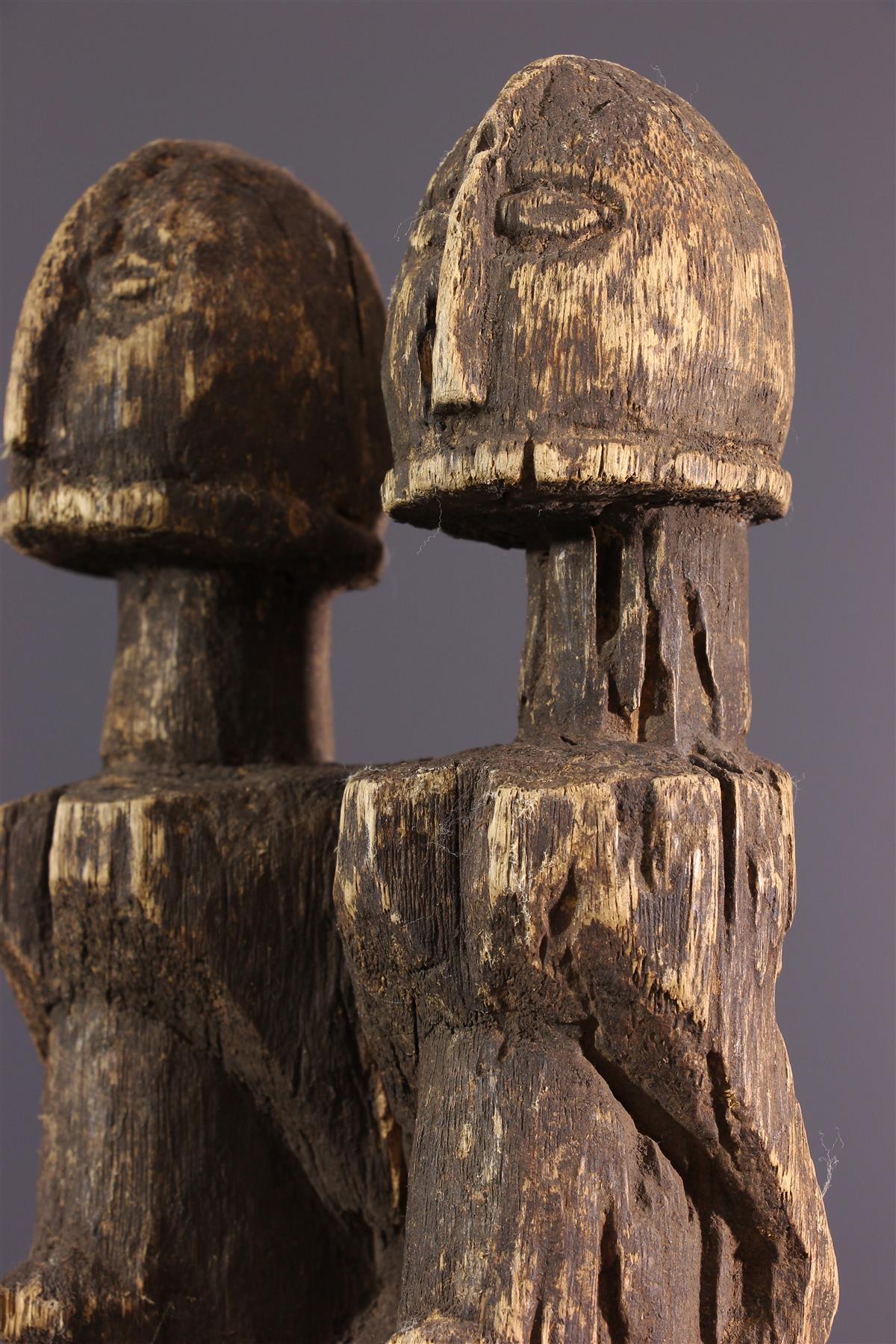 Statues Dogon (12973) - Statues africaines Dogon - Art africain
