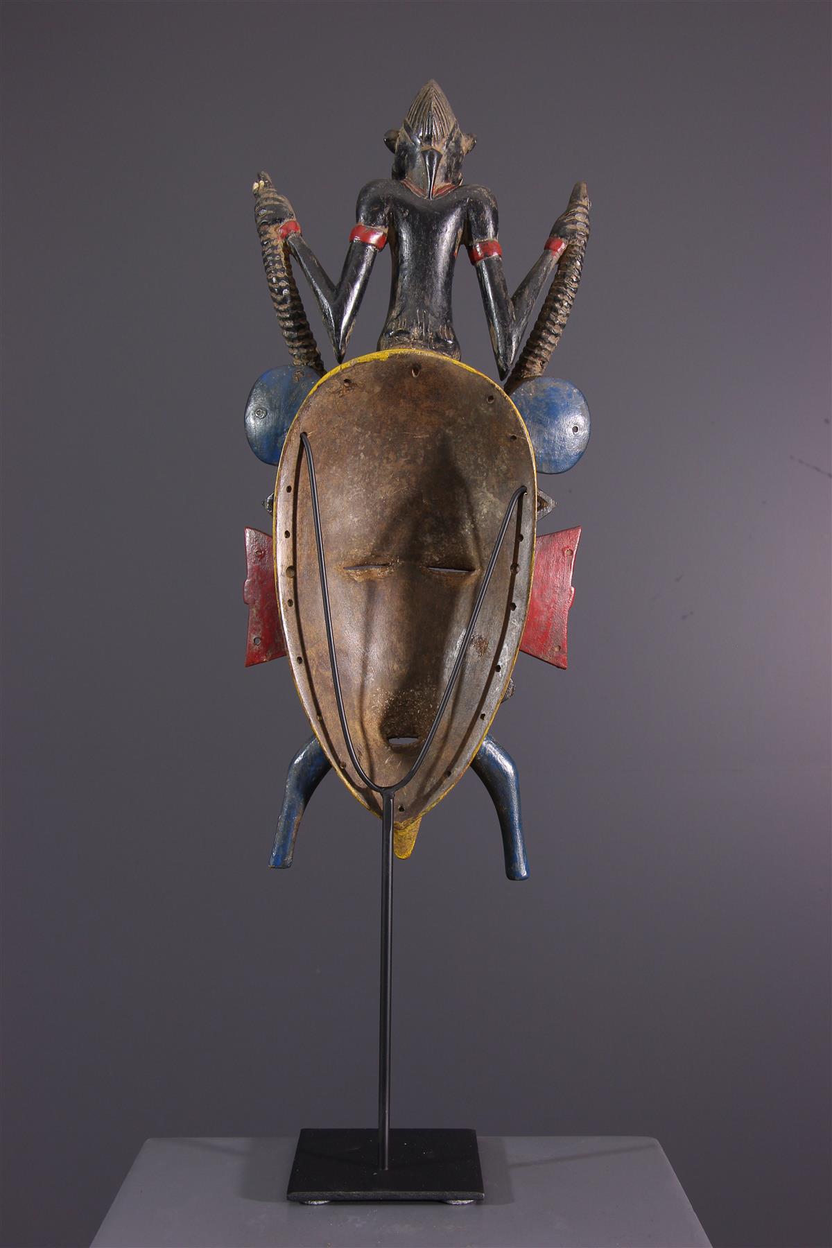 Masque Senoufo (12987) - Masque africain Senoufo - Art africain
