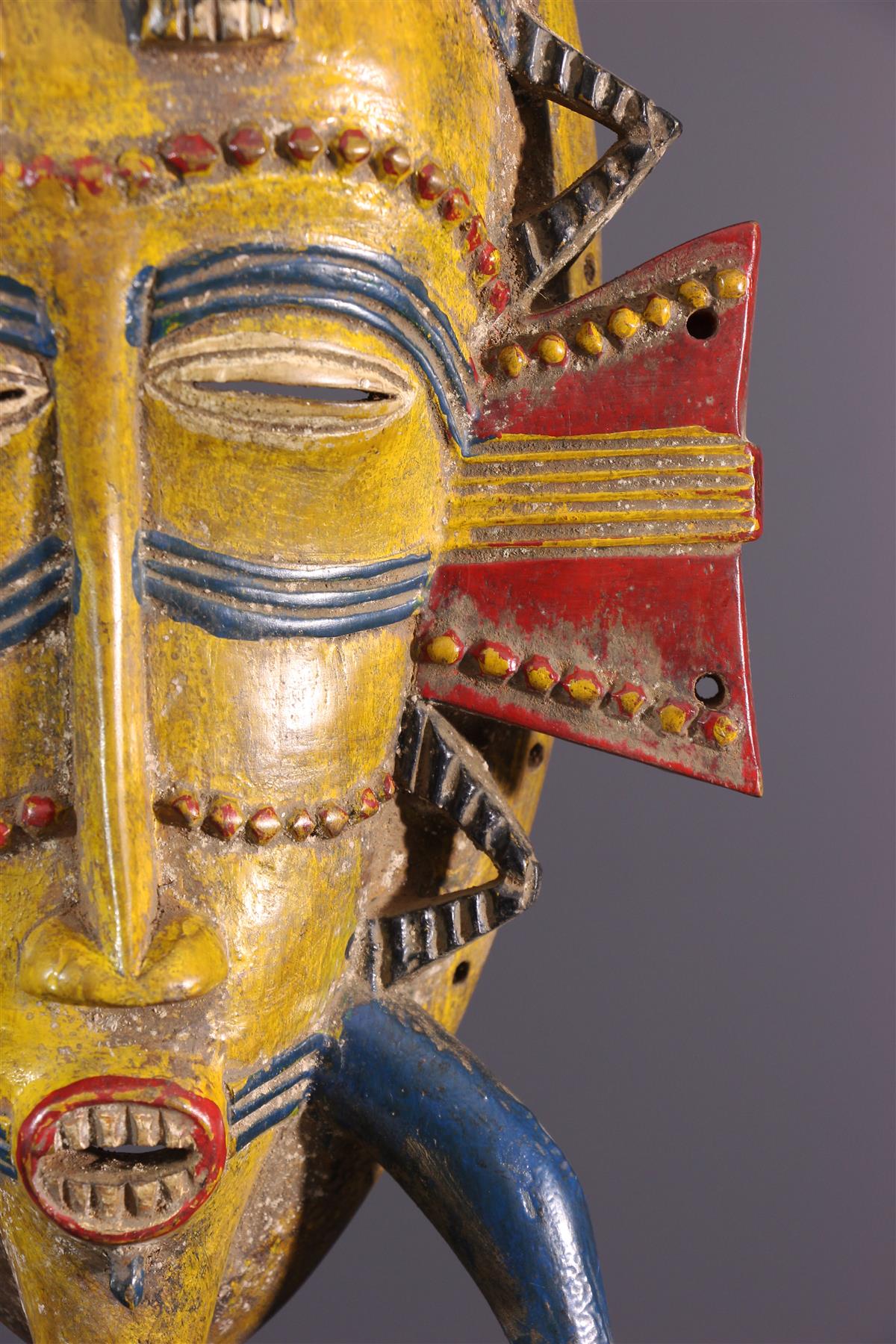 Masque Senoufo (12987) - Masque africain Senoufo - Art africain