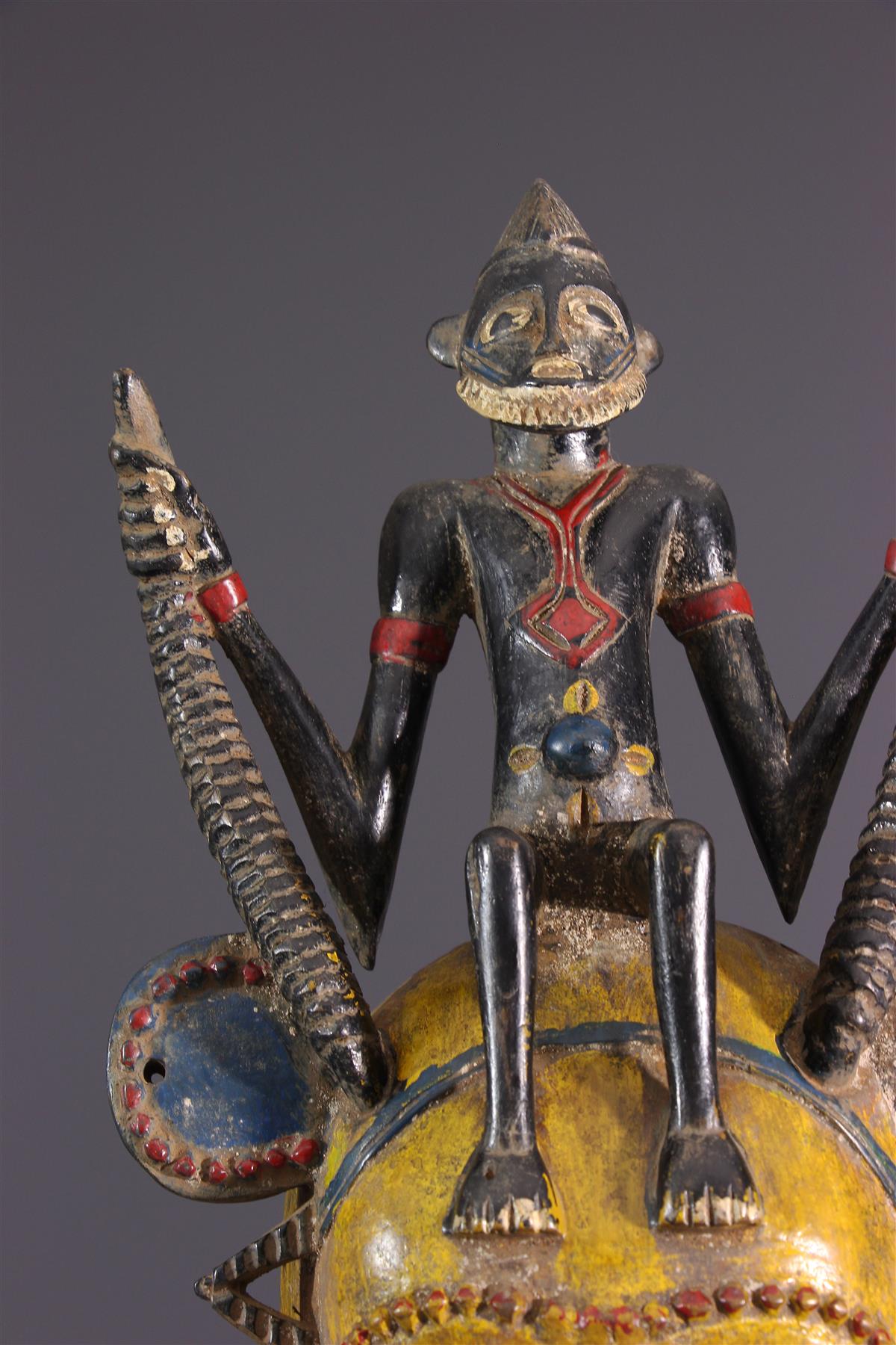 Masque Senoufo (12987) - Masque africain Senoufo - Art africain