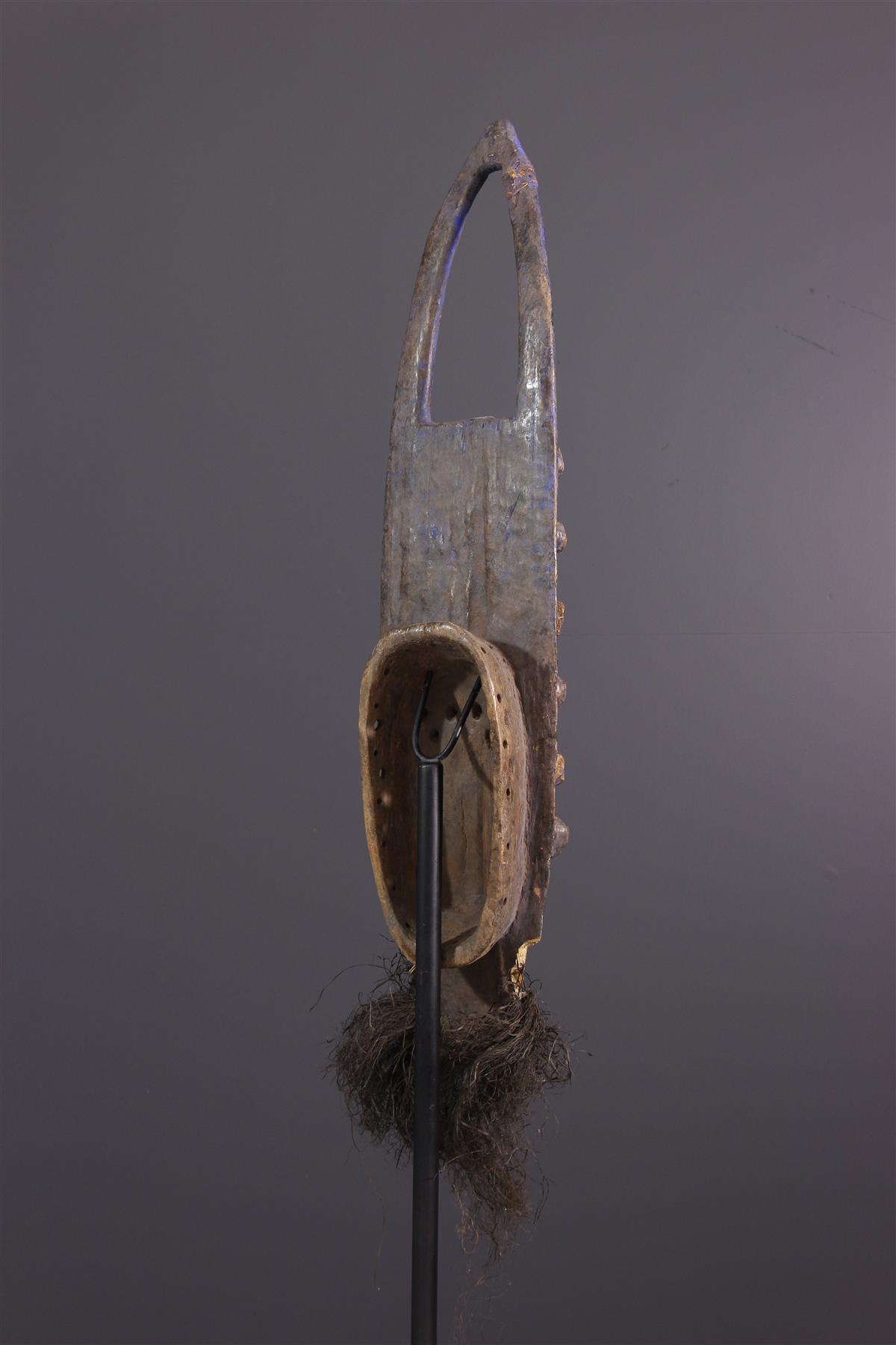 Masque Grebo / Krou (13033) - Masque africain Grebo - Art africain