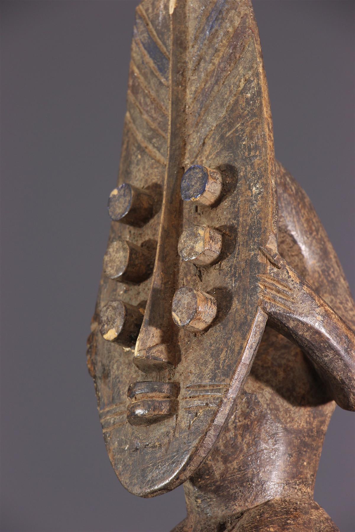 Masque Grebo / Krou (13070) - Masque africain Grebo - Art africain