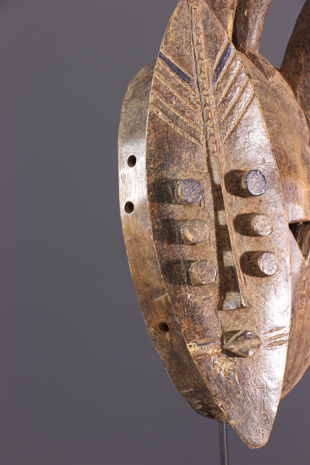 Masque Grebo / Krou (13070) - Masque africain Grebo - Art africain