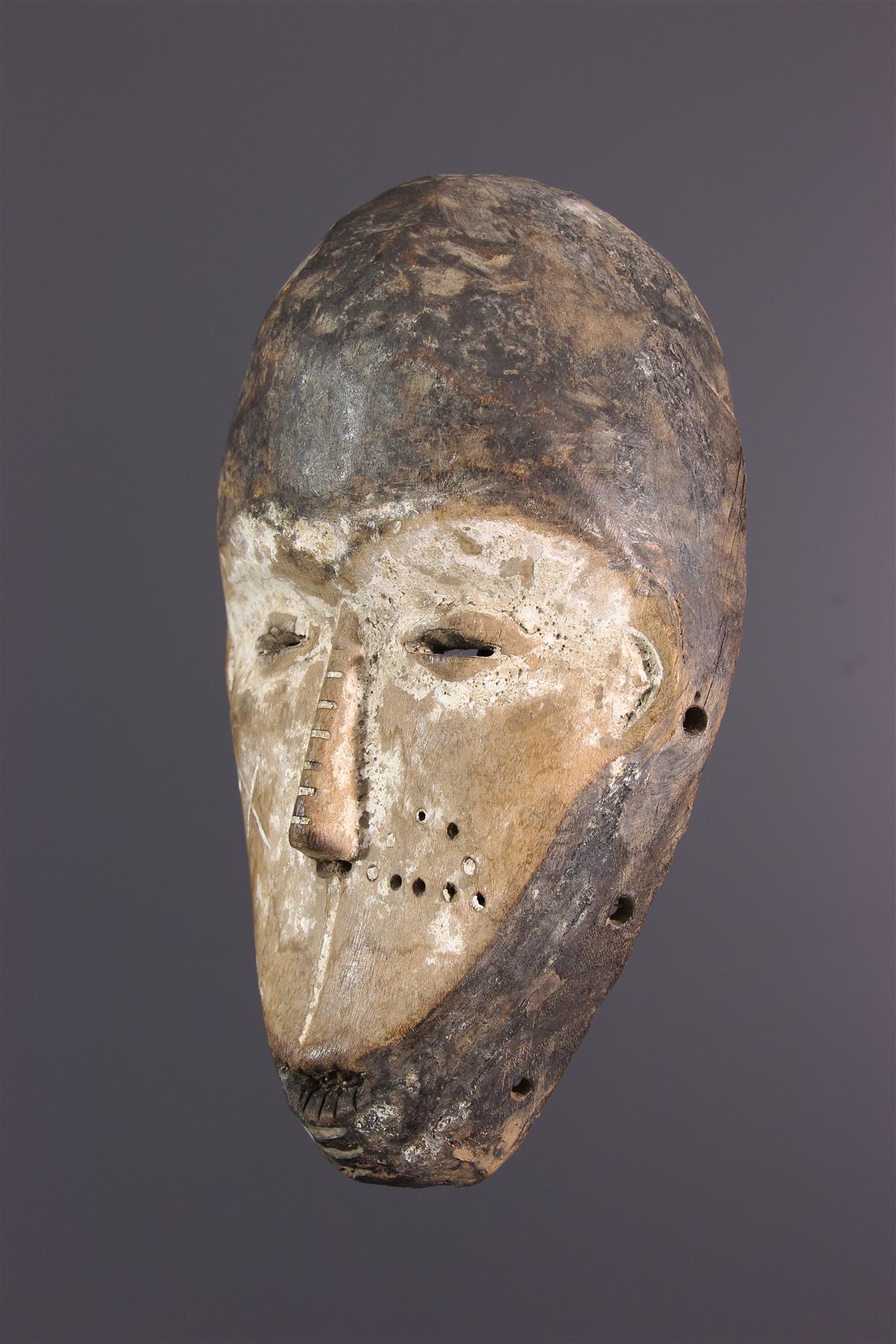 Masque Lega (13085) - Masque africain Lega - Art africain RDC