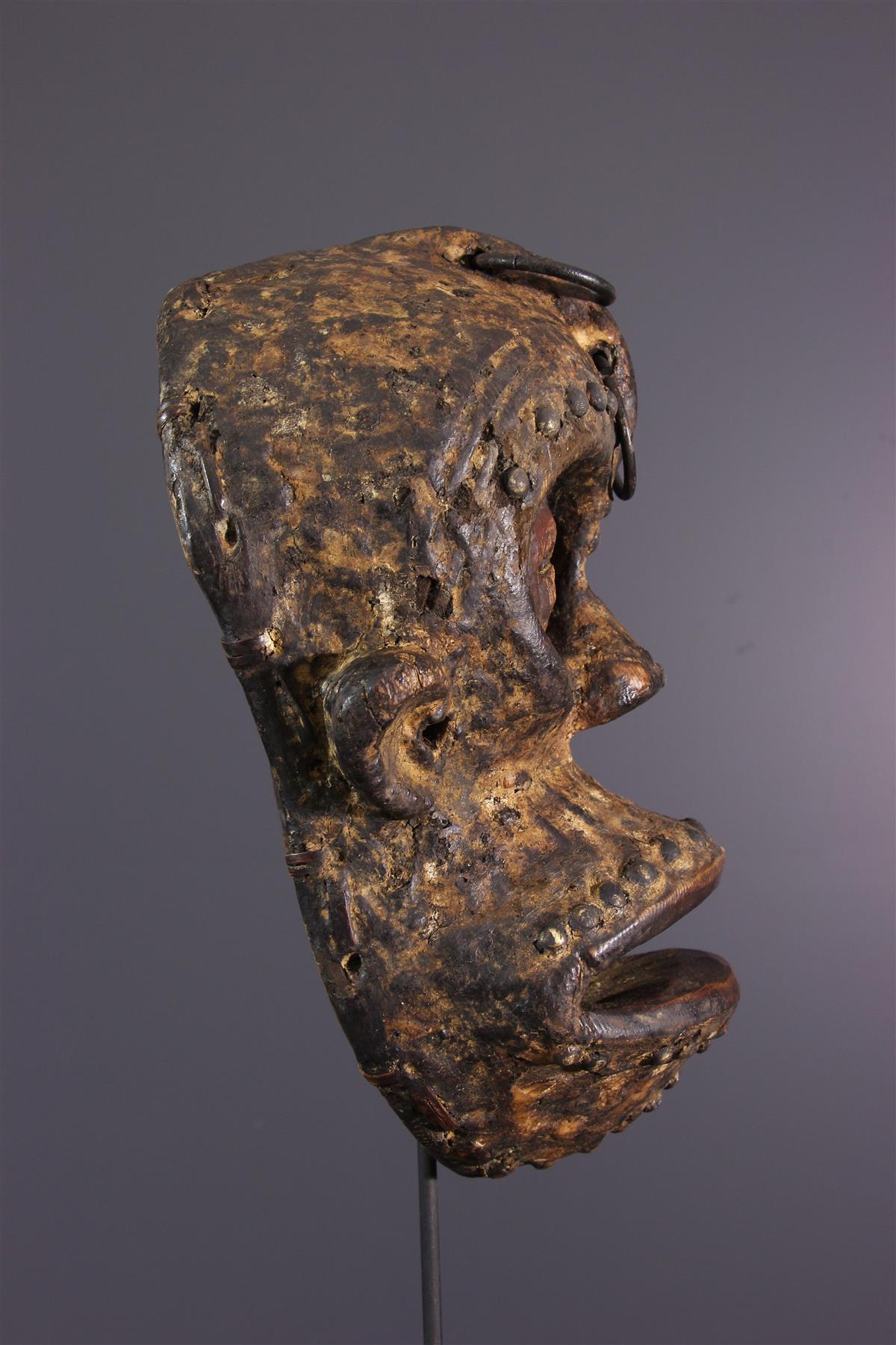 Masque Boulou (13136) - Masque africain Boulou - Art africain