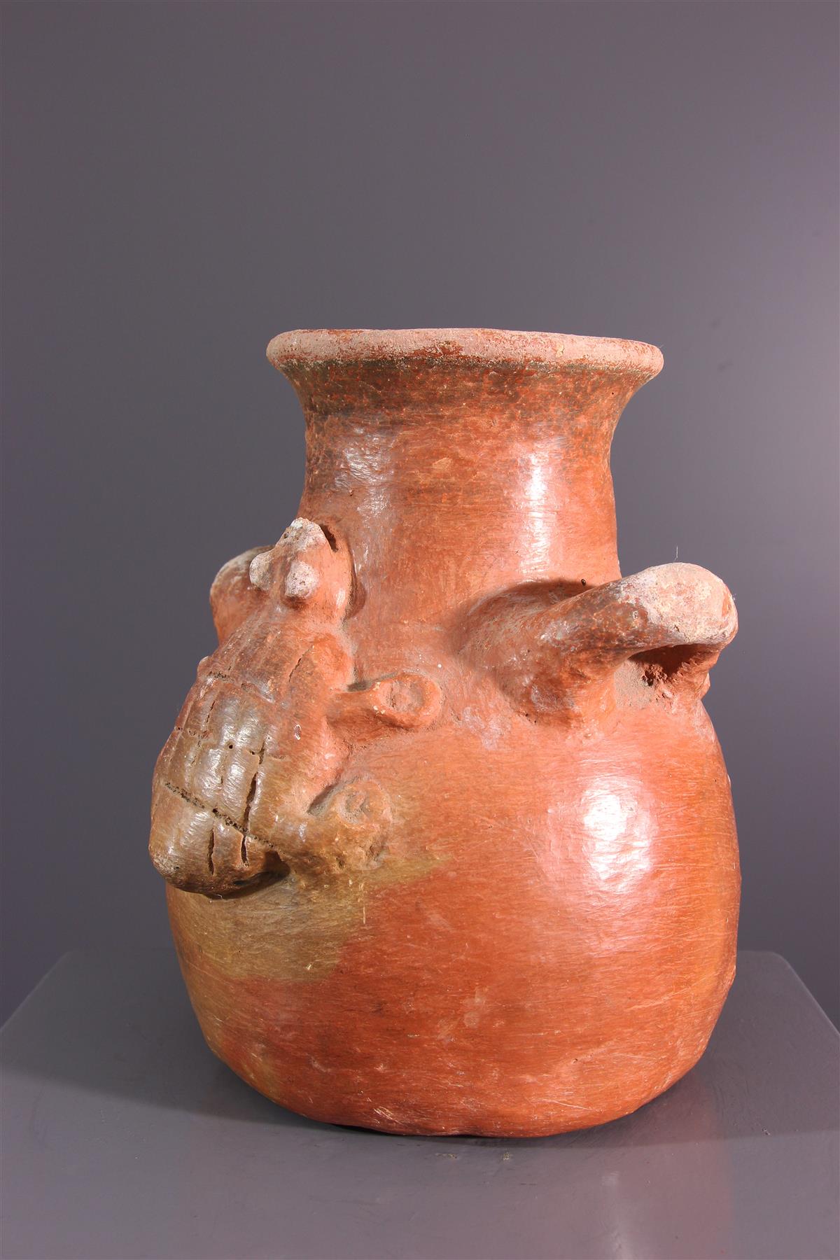 Jarre Niger (13138) - Jarres, amphores, pot Bura - Art africain