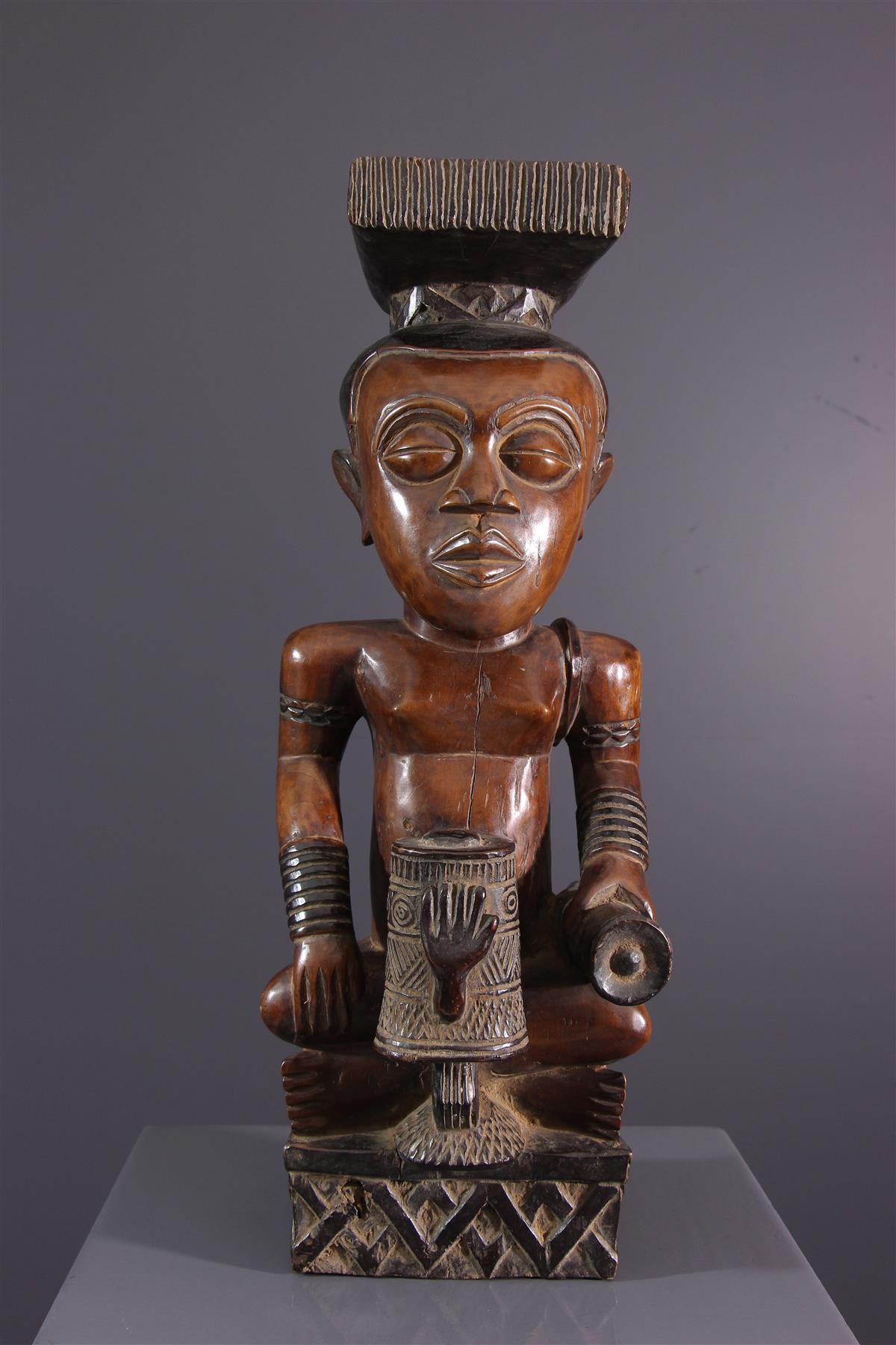 Statue Ndop (13173) - Statues africaines Kuba - Art africain