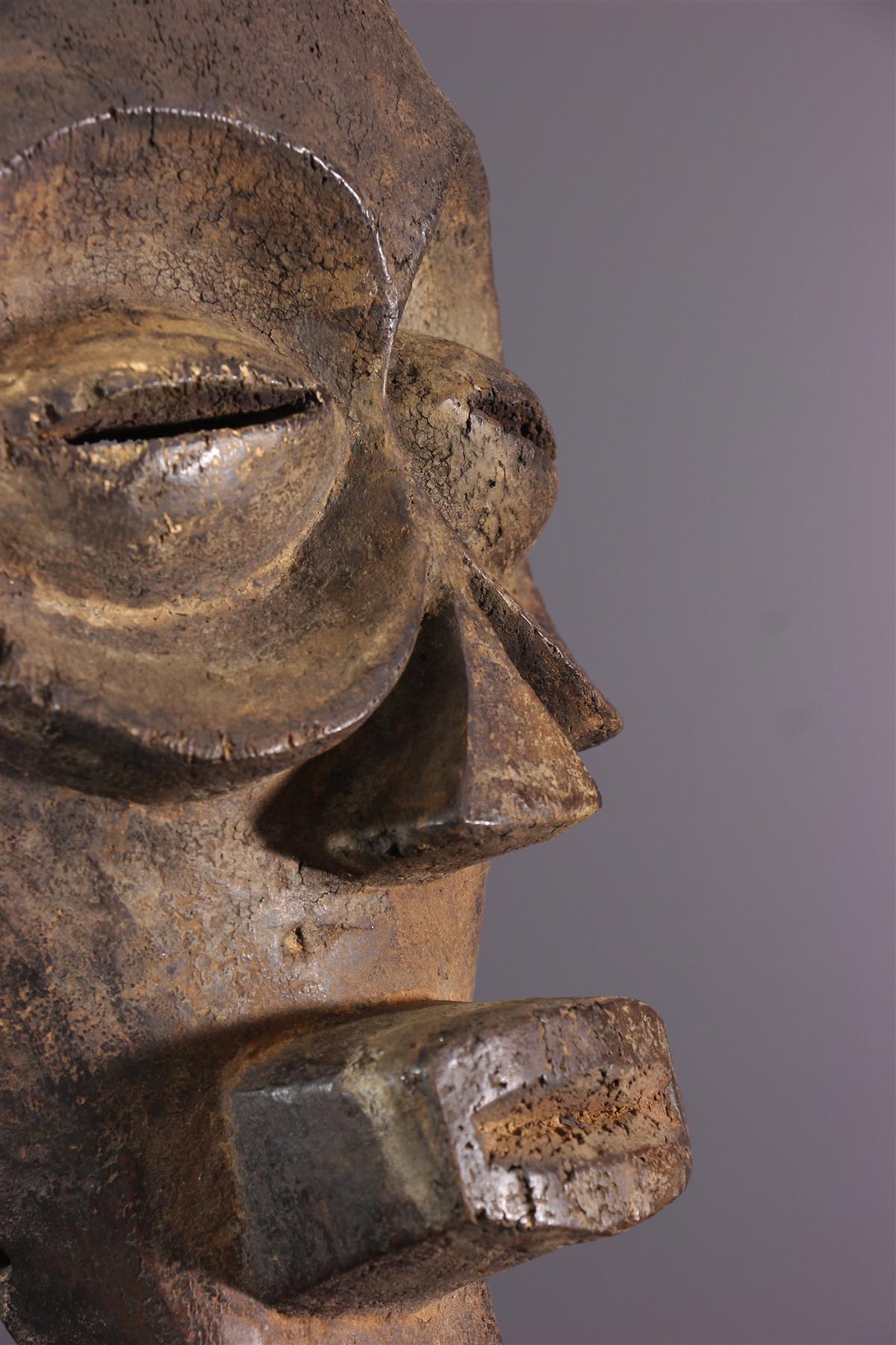 Masque Mbagani (13175) - Masque africain Mbagani - Art africain