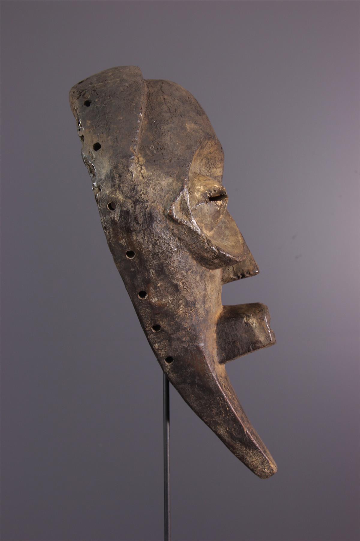 Masque Mbagani (13175) - Masque africain Mbagani - Art africain