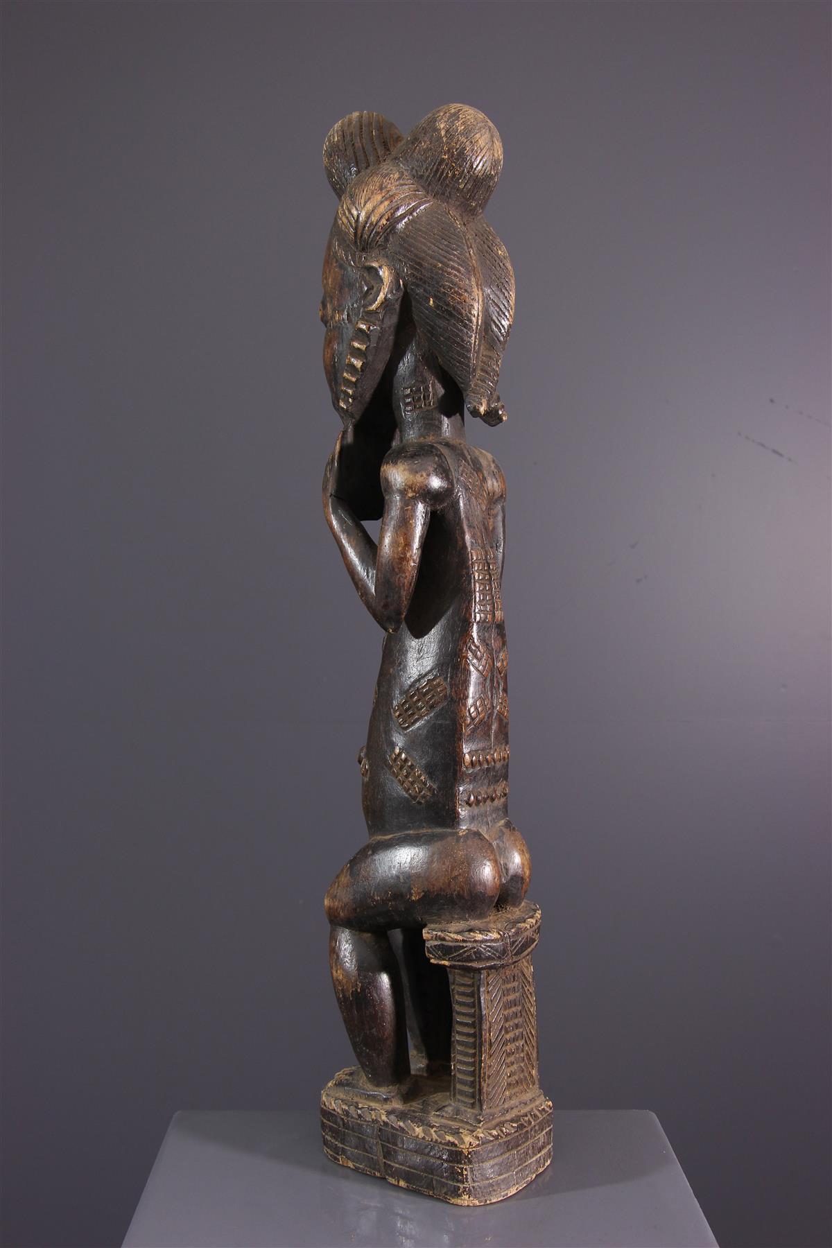Statue Baoulé (13193) - Statues africaines Baoule - Art africain