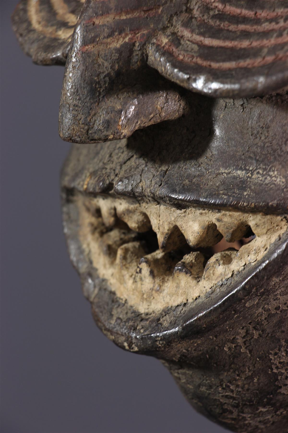 Masque Eket (13243) - Masque africain Eket - Art africain nigéria