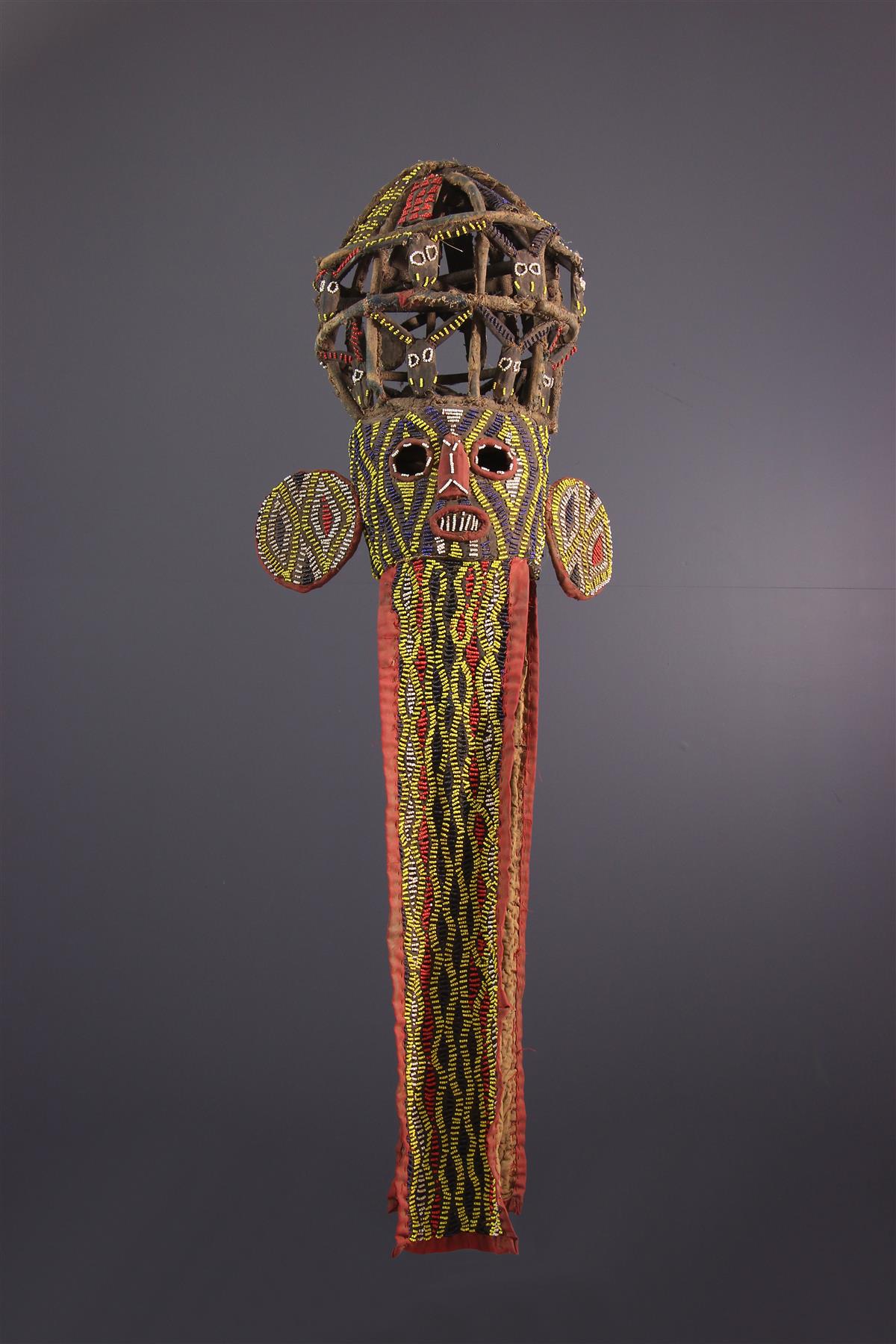 Masque Bamileke (13288) - Masque africain Bamileke - Art africain