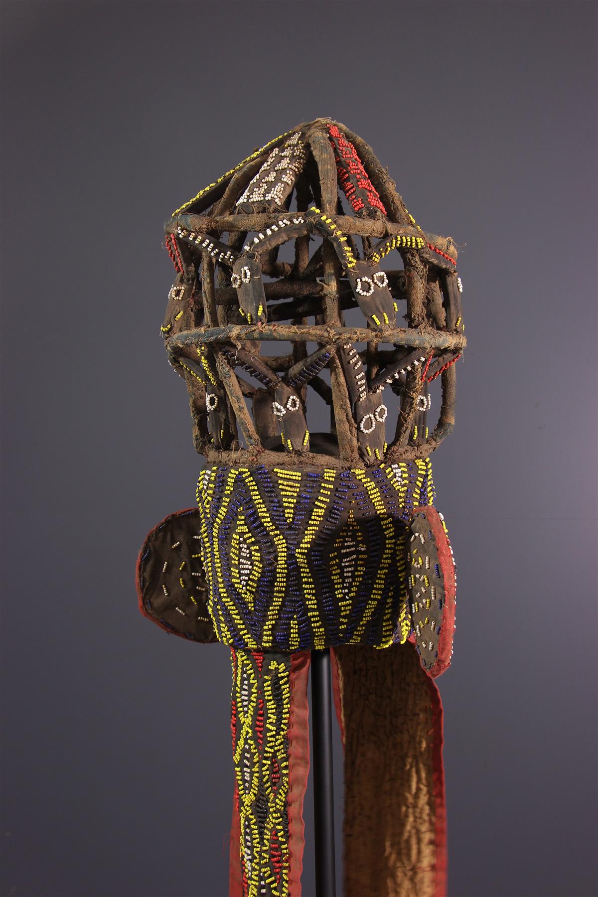 Masque Bamileke (13288) - Masque africain Bamileke - Art africain