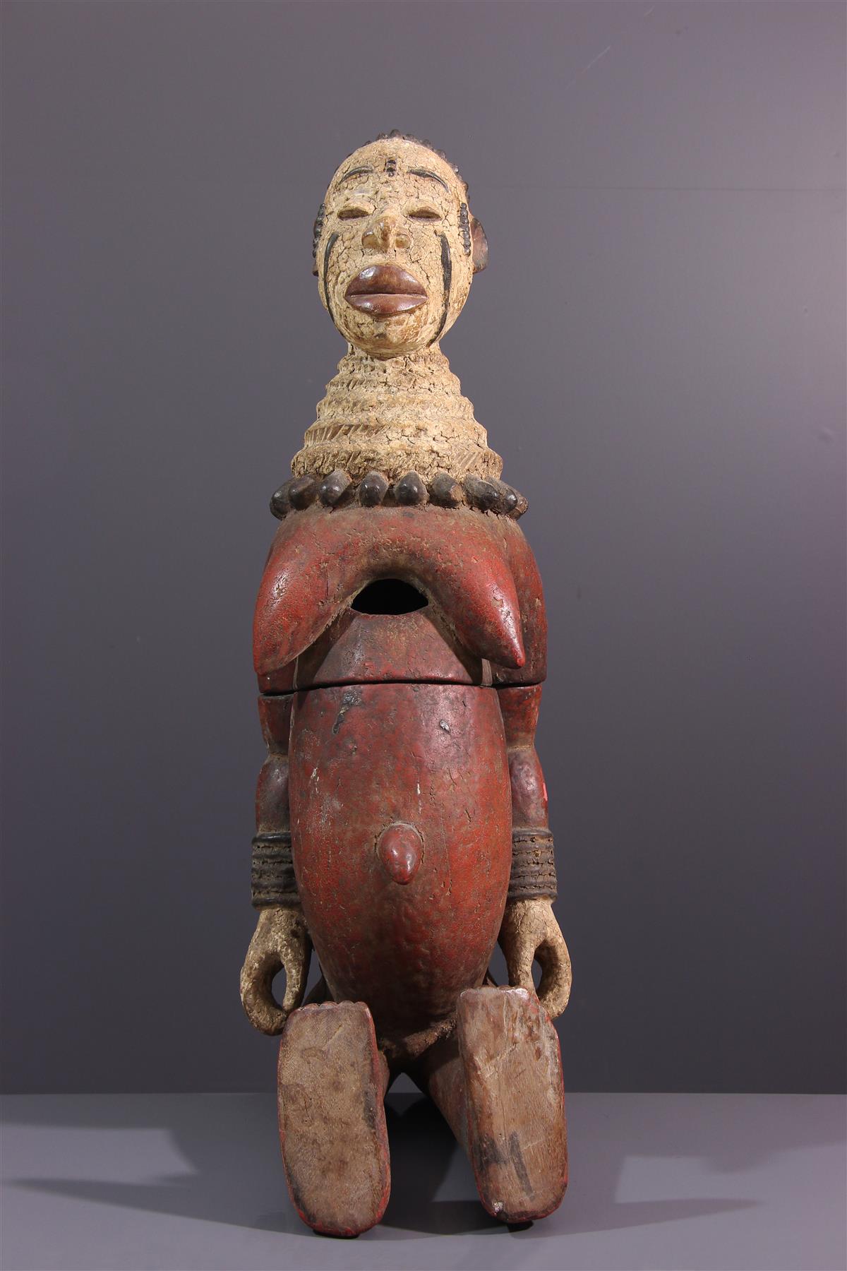 Statue Bangwa (13349) - Statues africaines Bangwa - Art africain