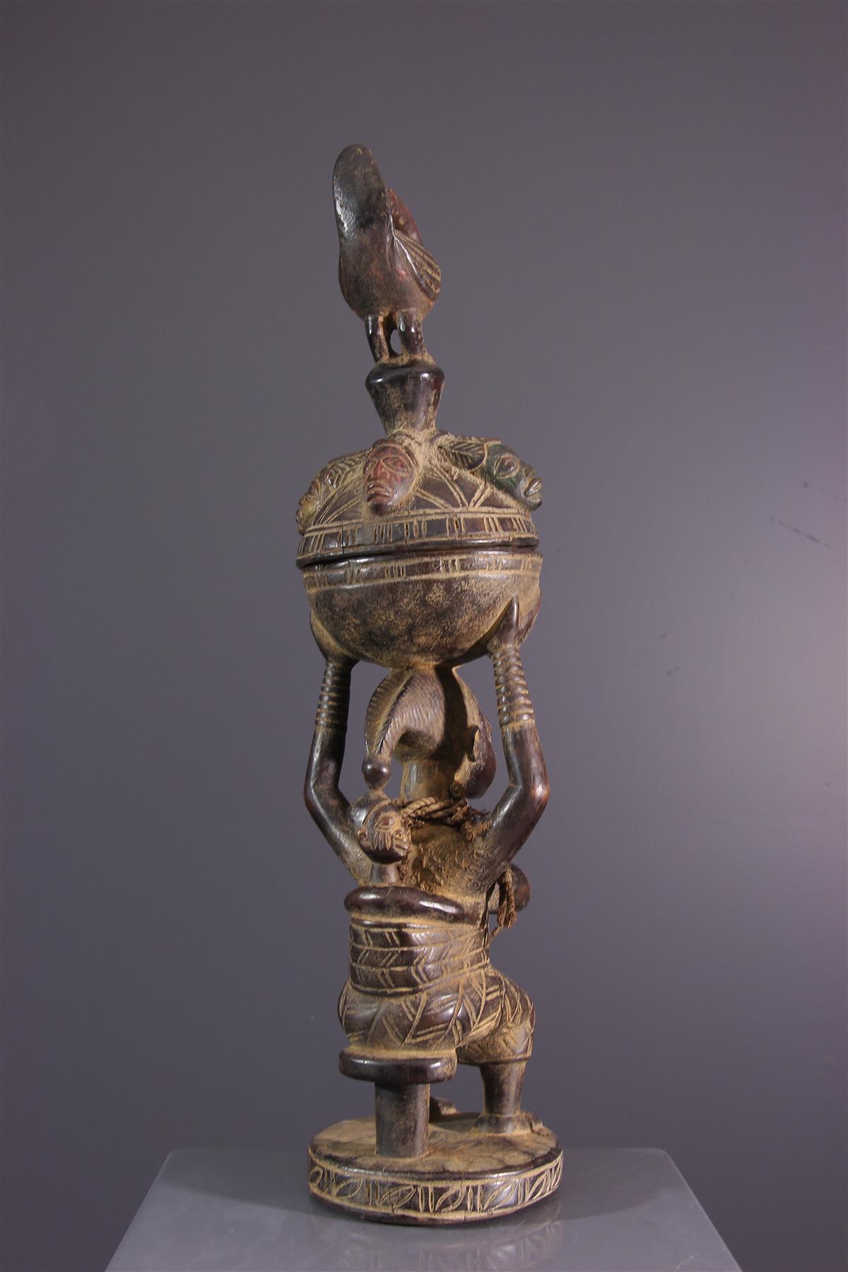 Statue Yorouba (13435) - Statues africaines Yoruba - Art africain