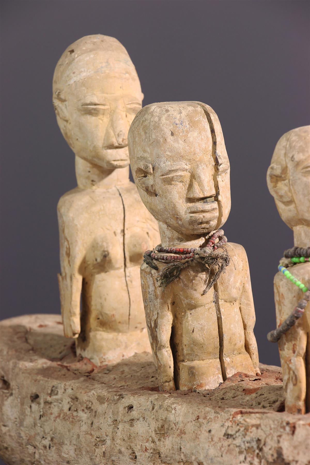 Statue Ewe (13462) - Statues africaines Ewe - Art africain