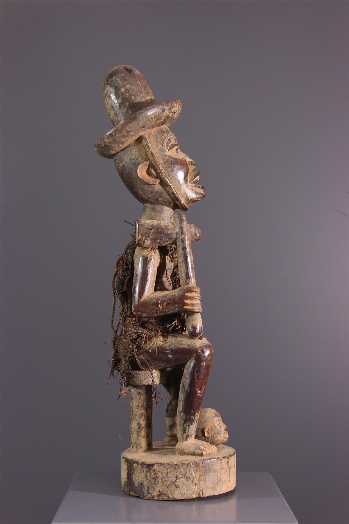 Statue Kongo (13466) - Statues africaines Kongo - Art africain