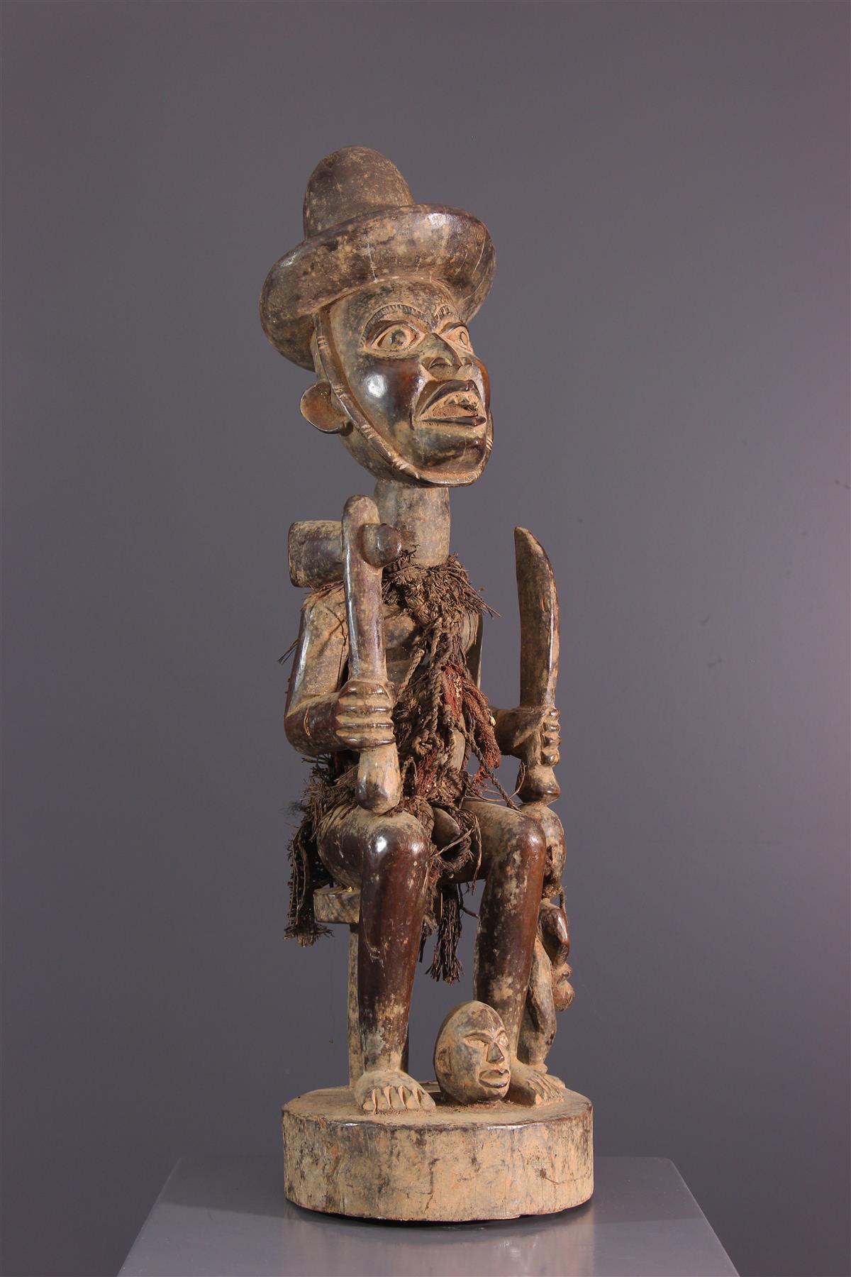 Statue Kongo (13466) - Statues africaines Kongo - Art africain