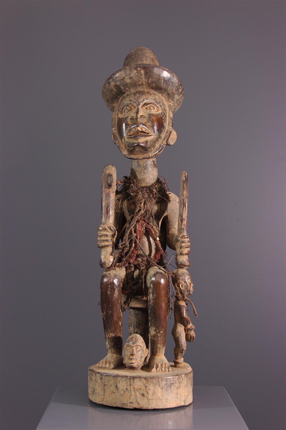 Statue Kongo (13466) - Statues africaines Kongo - Art africain