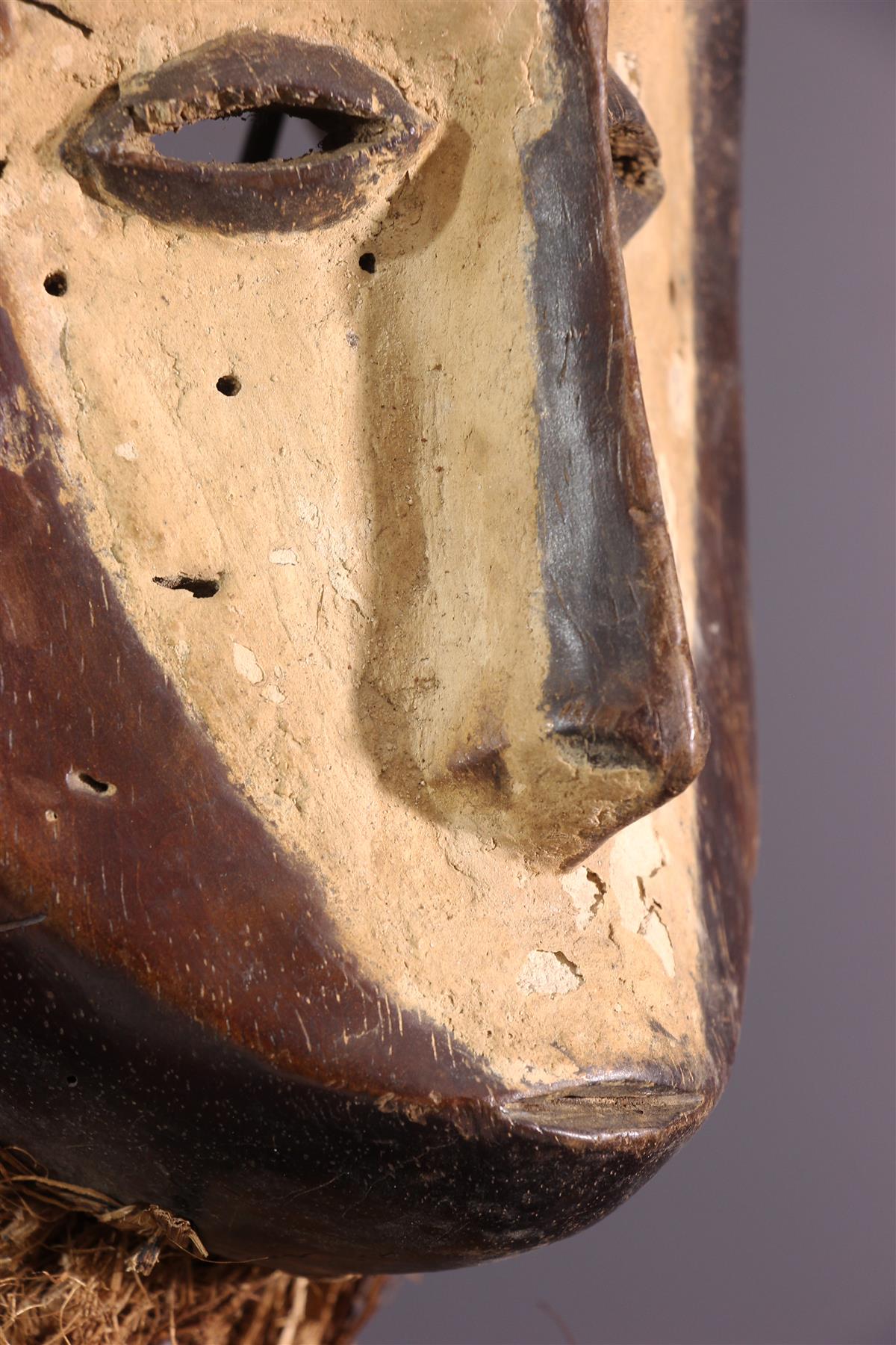 Masque Lega (13490) - Masque africain Lega - Art africain RDC