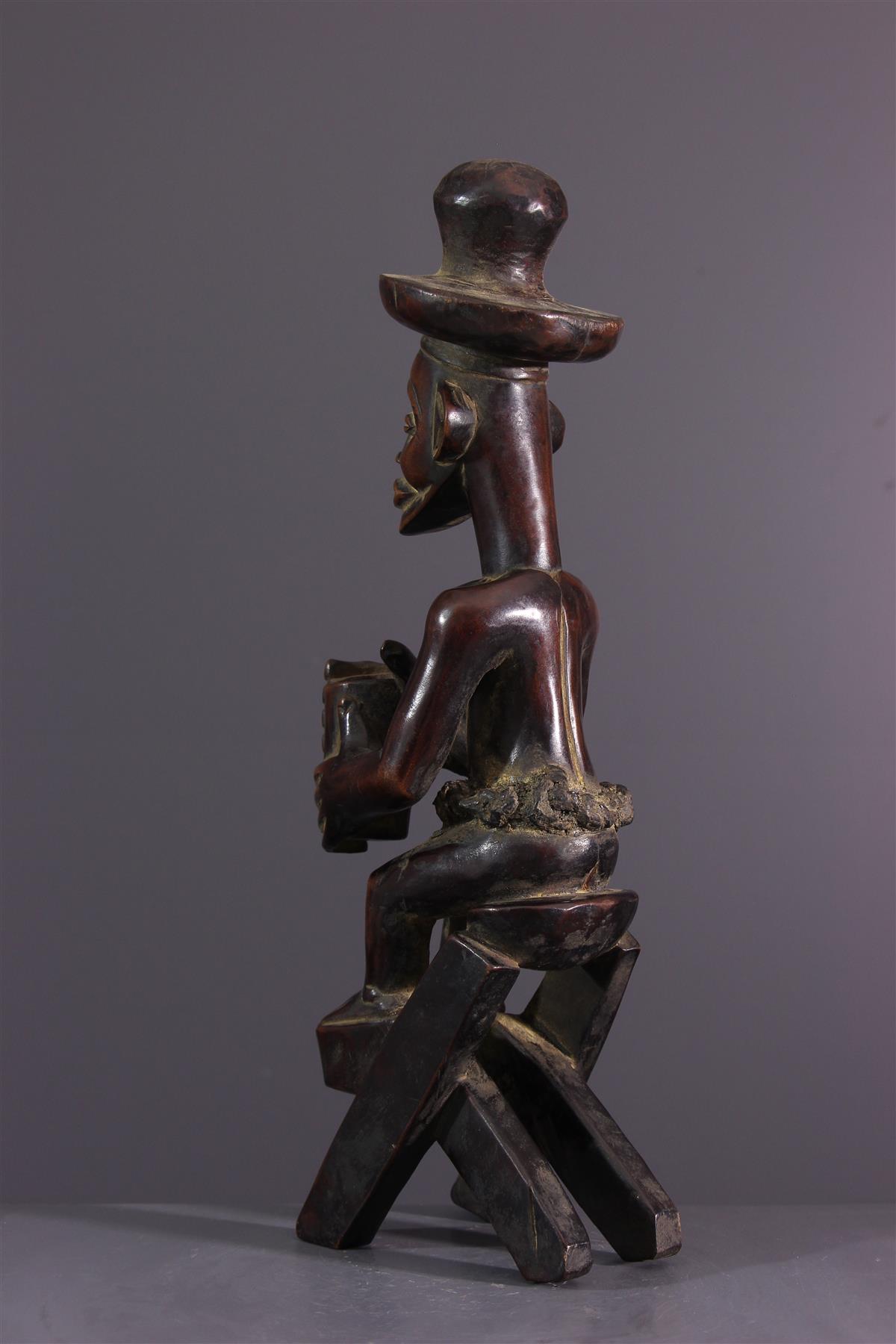 Statue Chokwe (13511) - Statues africaines Chokwe - Art africain