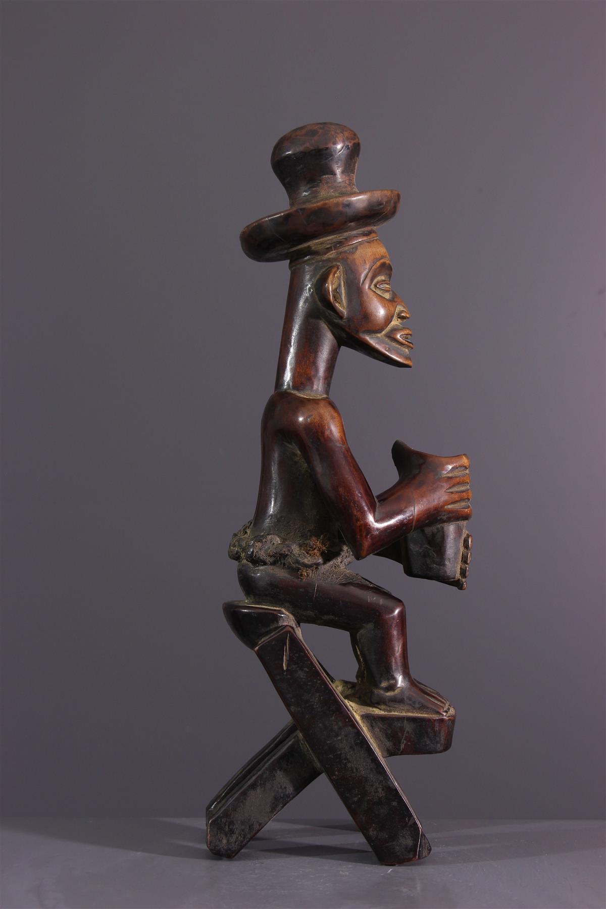 Statue Chokwe (13511) - Statues africaines Chokwe - Art africain