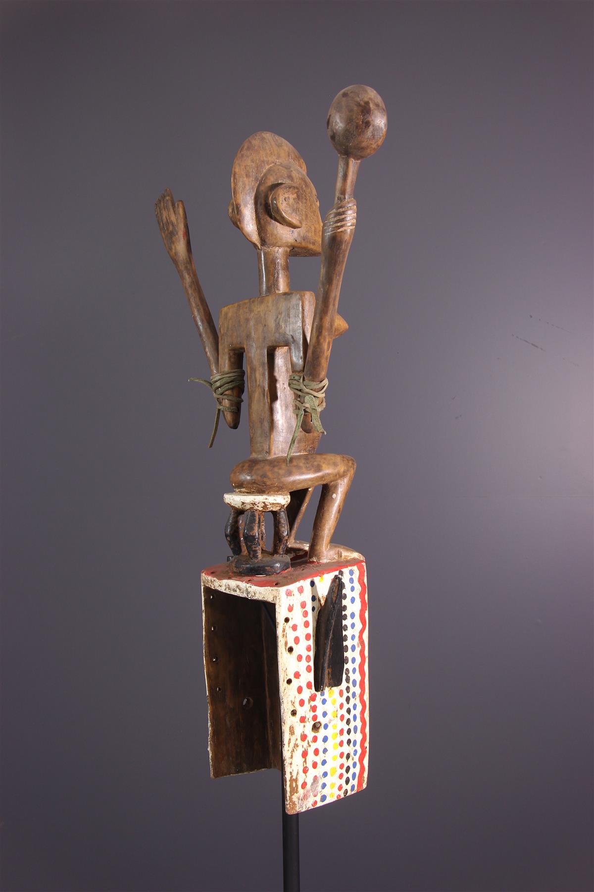 Masque Dogon (13613) - Masque africain Dogon - Art africain