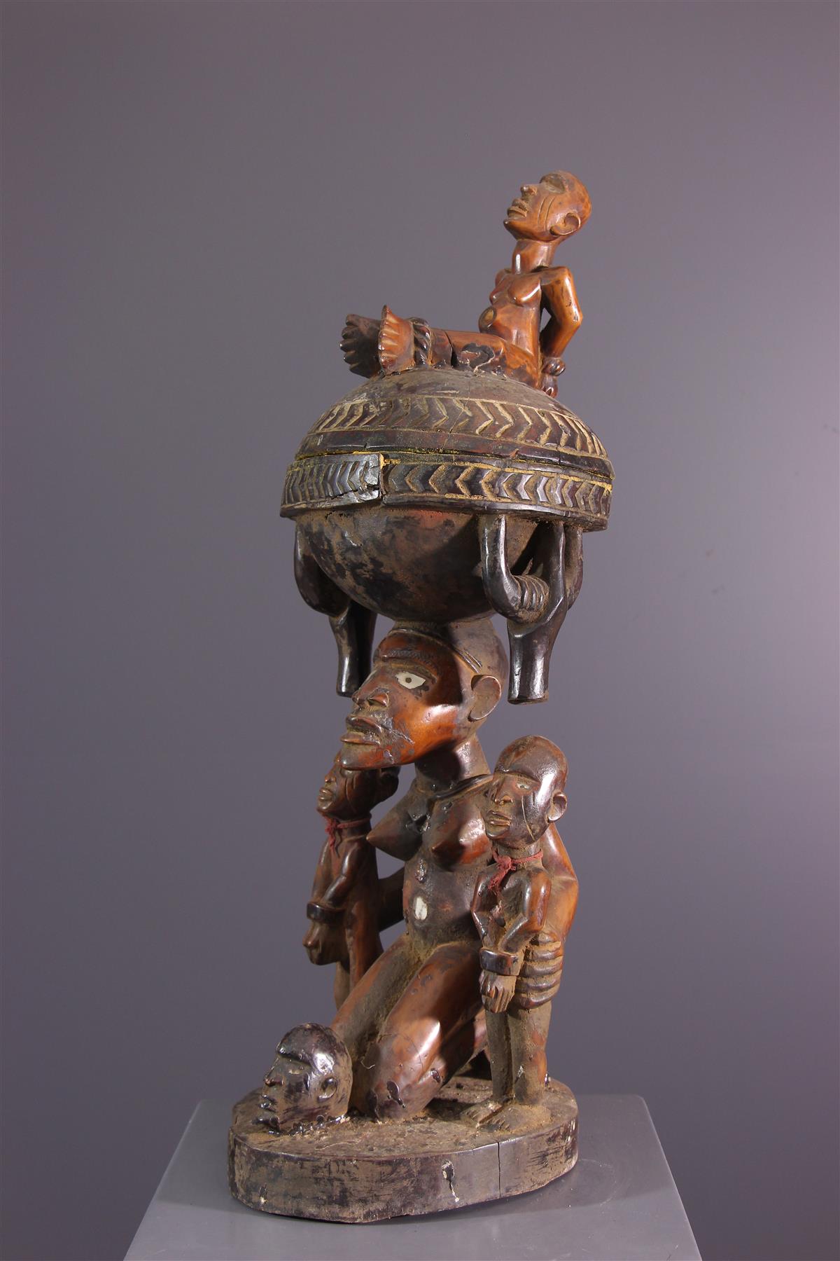 Statue Kongo (13805) - Statues africaines Kongo - Art africain