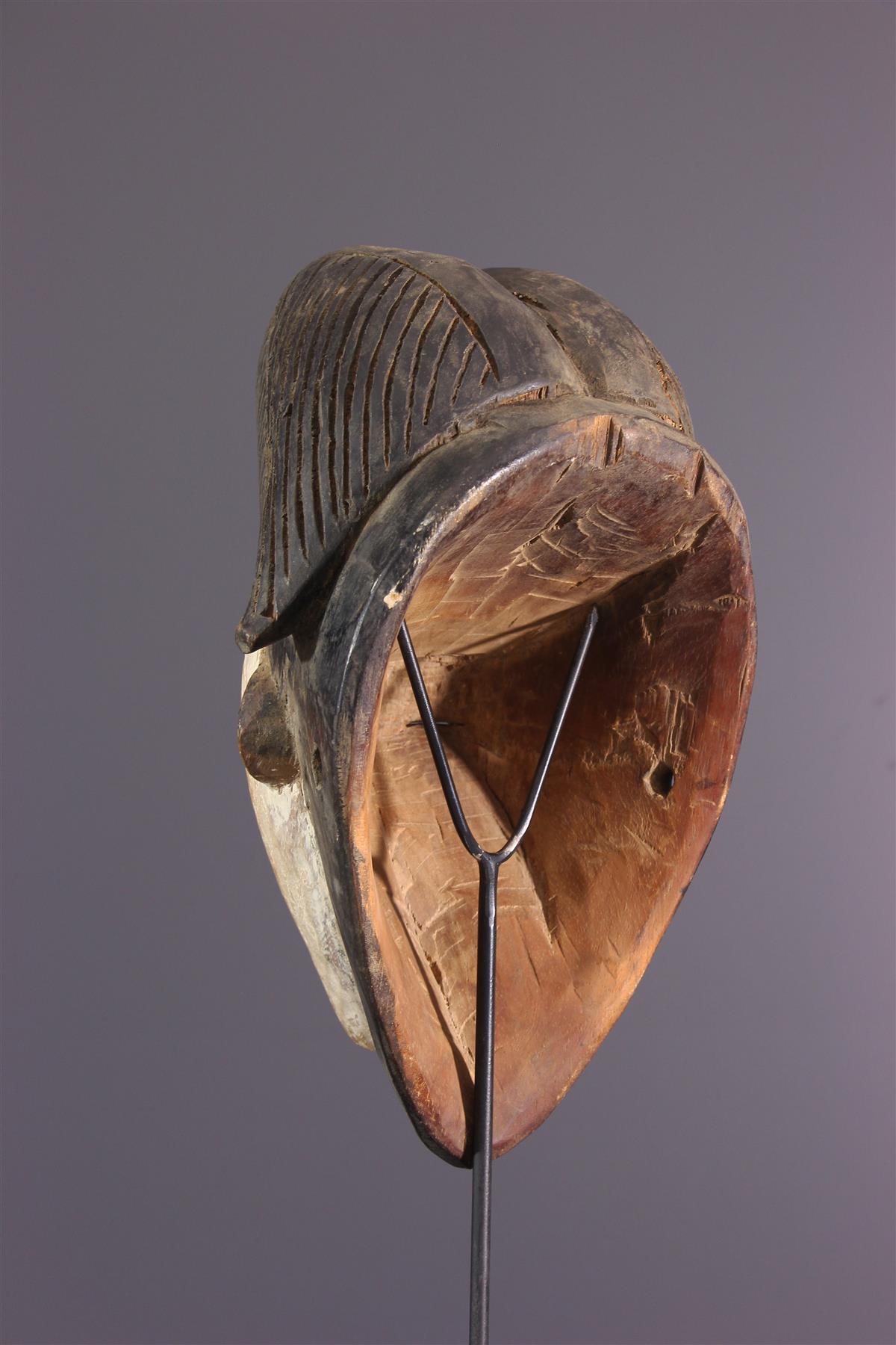 Masque Punu (13820) - Masque africain Punu - Art africain gabon