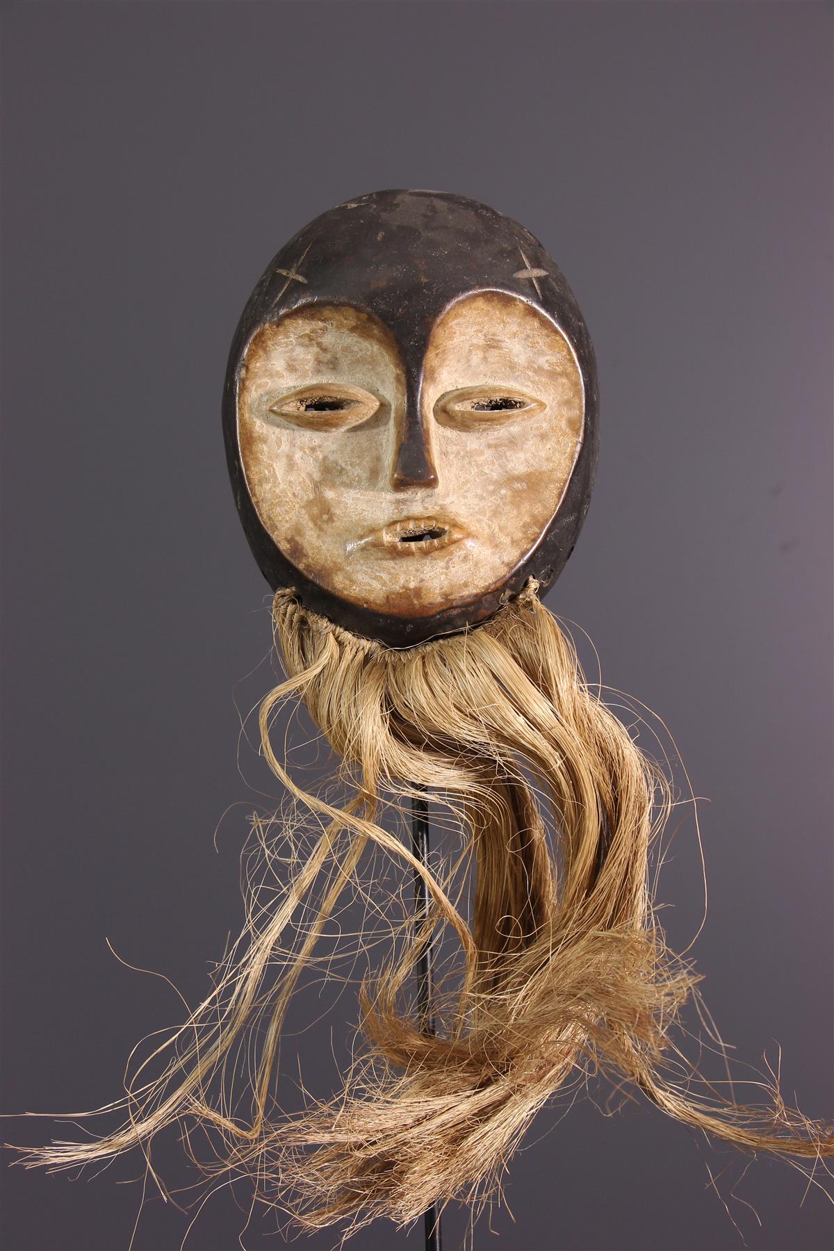 Masque Lega (13943) - Masque africain Lega - Art africain RDC
