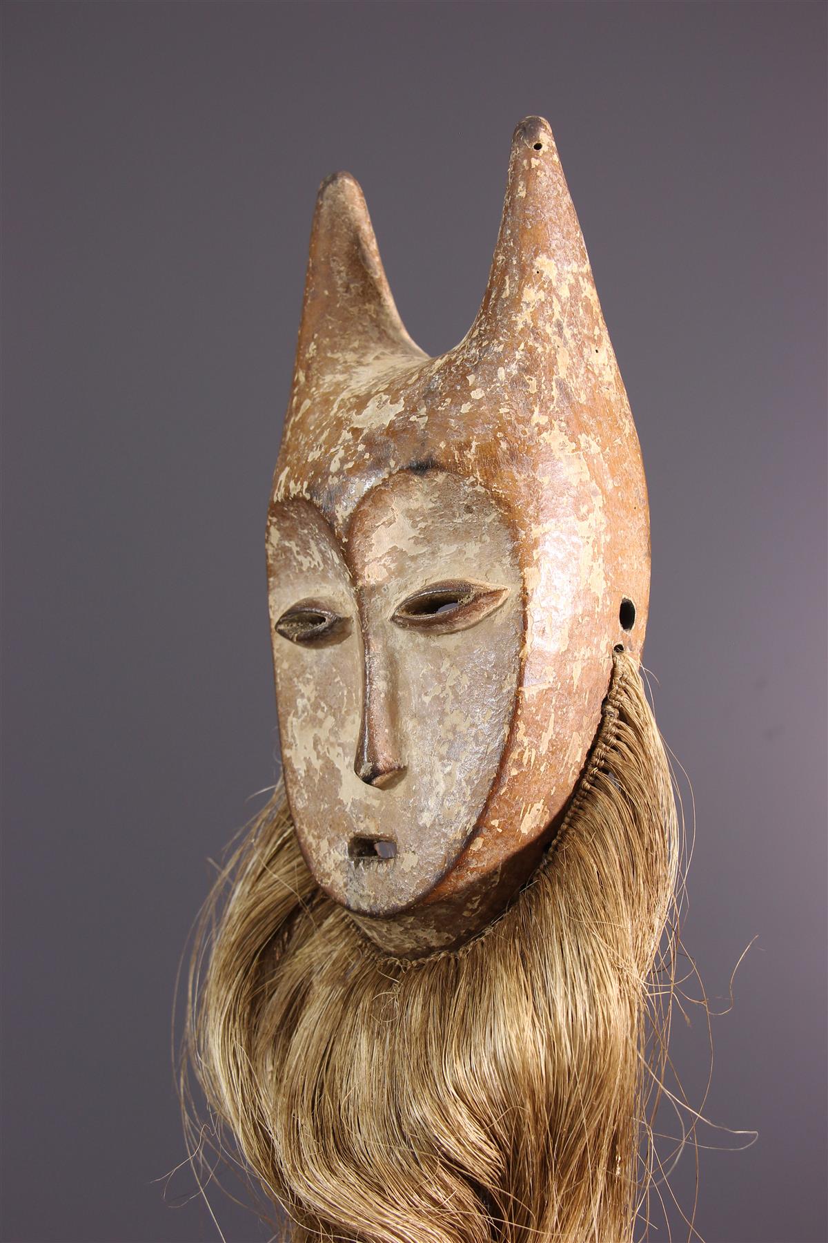 Masque Lega (13946) - Masque africain Lega - Art africain RDC