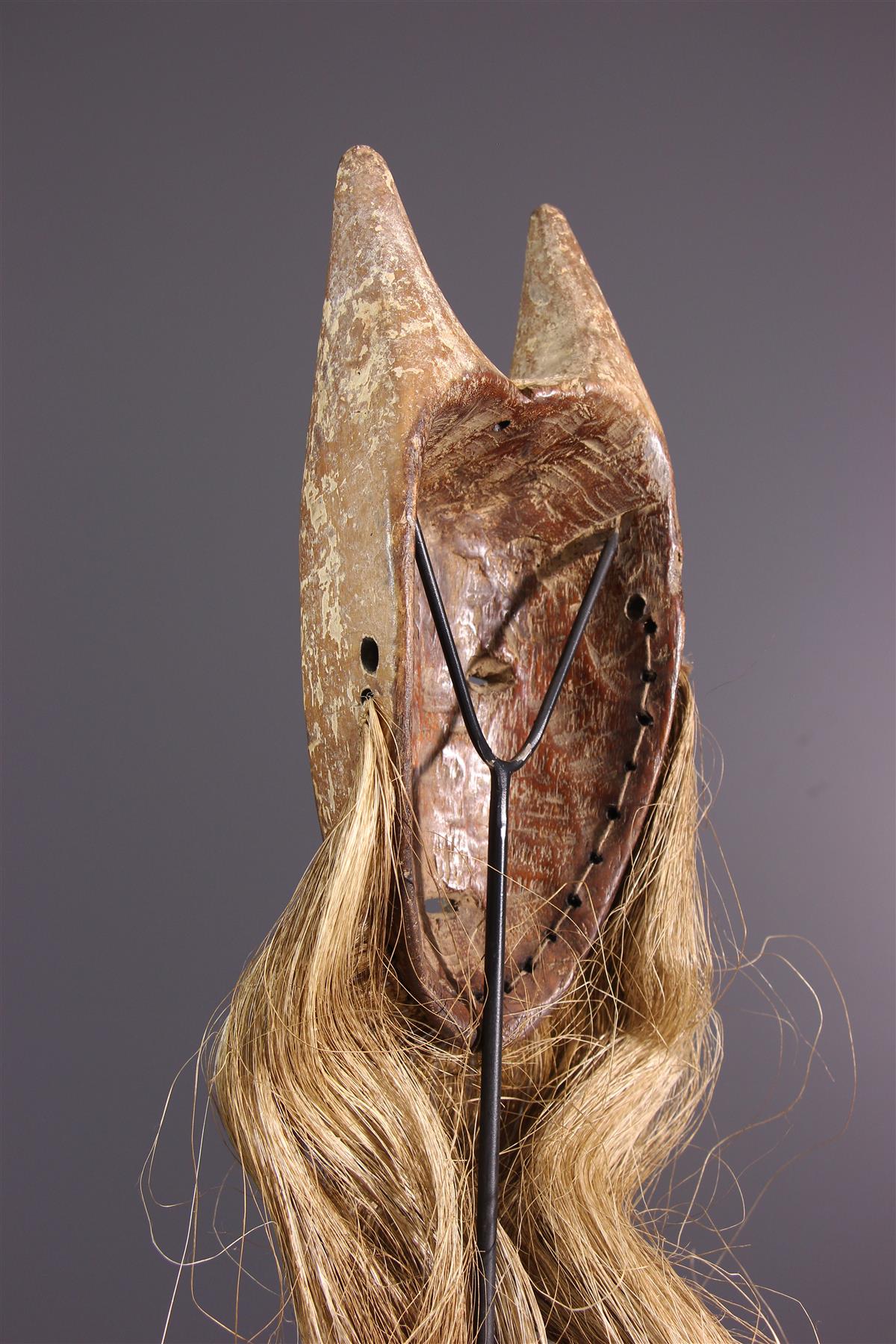 Masque Lega (13946) - Masque africain Lega - Art africain RDC