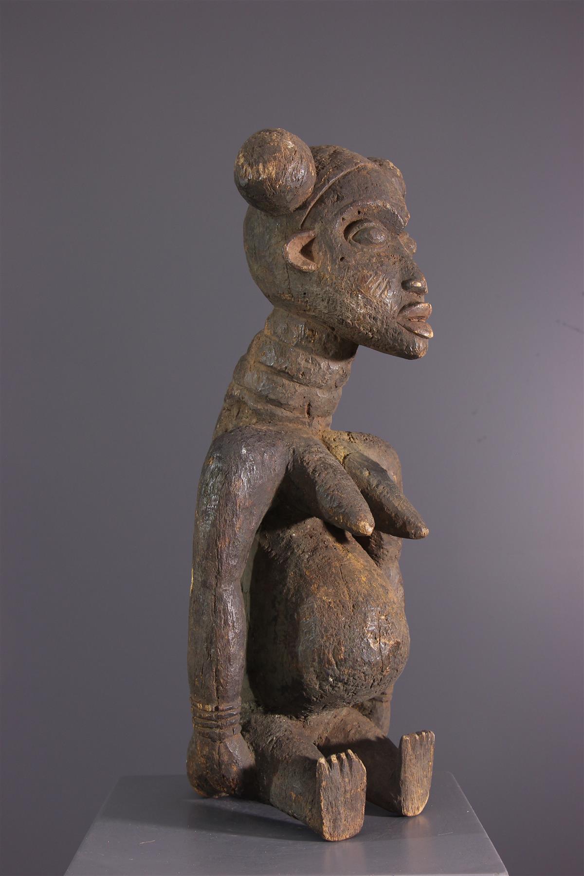 Statue Bangwa (14058) - Statues africaines Bangwa - Art africain