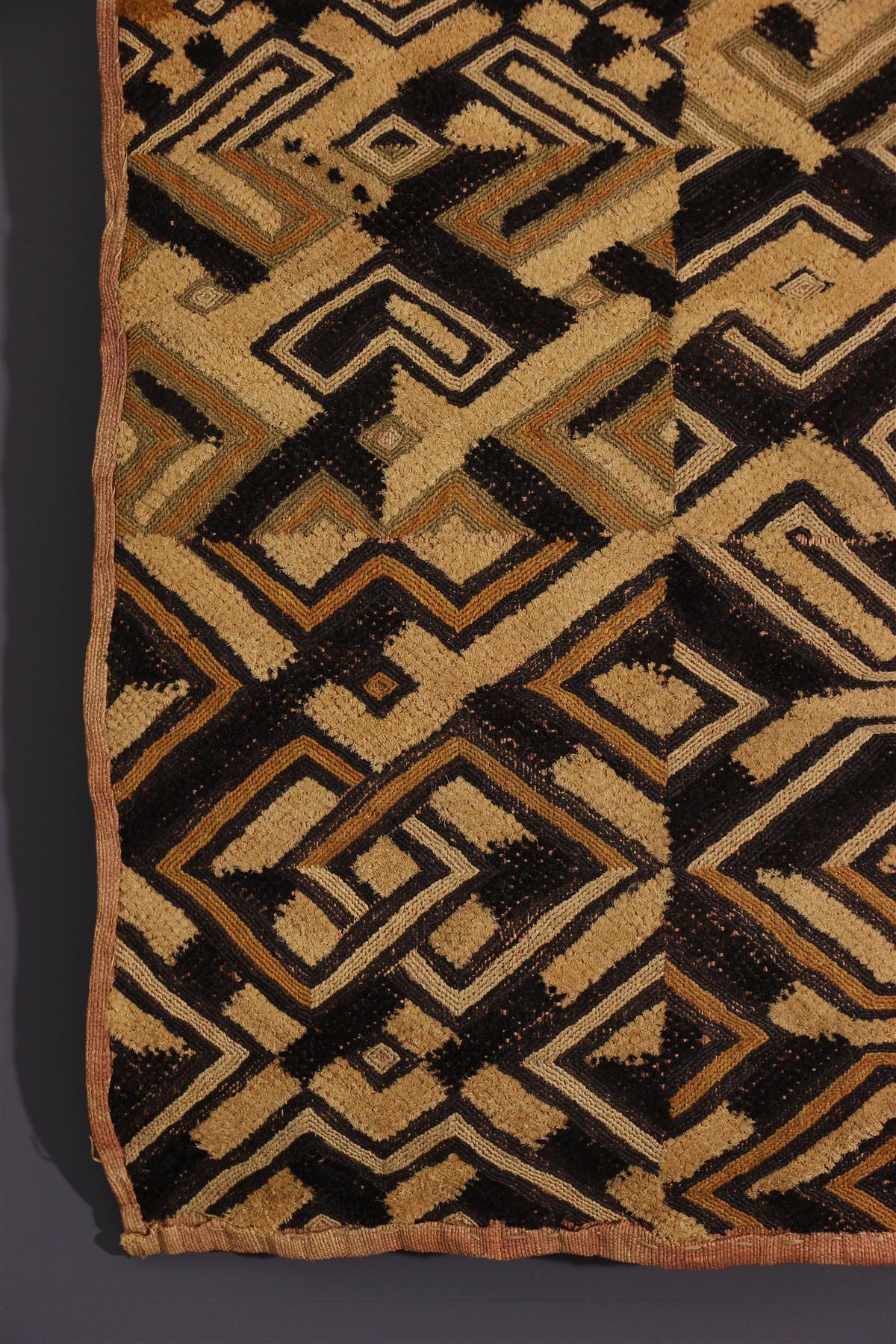 Tissu Kuba (14101) - Les textiles, velours Kuba, Ncak nsueha Bushoong