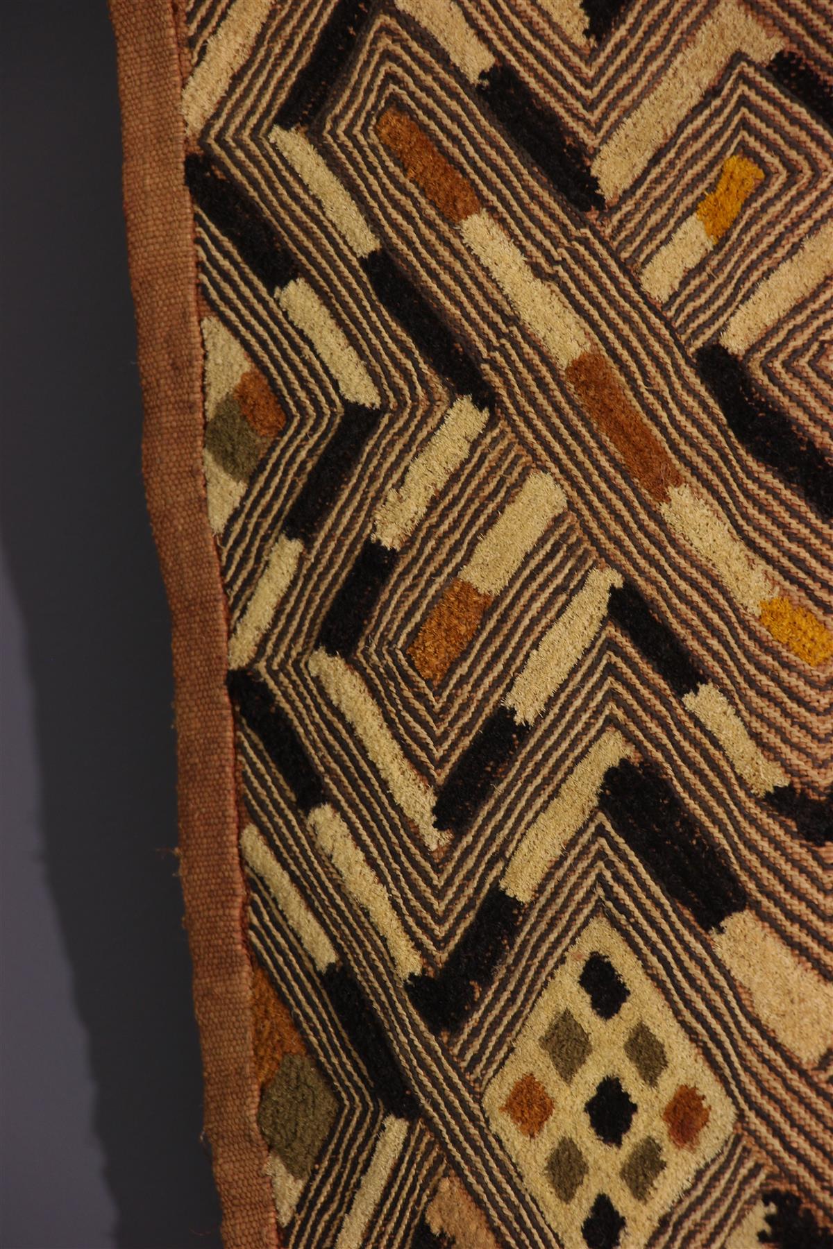 Tissu Kuba (14102) - Les textiles, velours Kuba, Ncak nsueha Bushoong