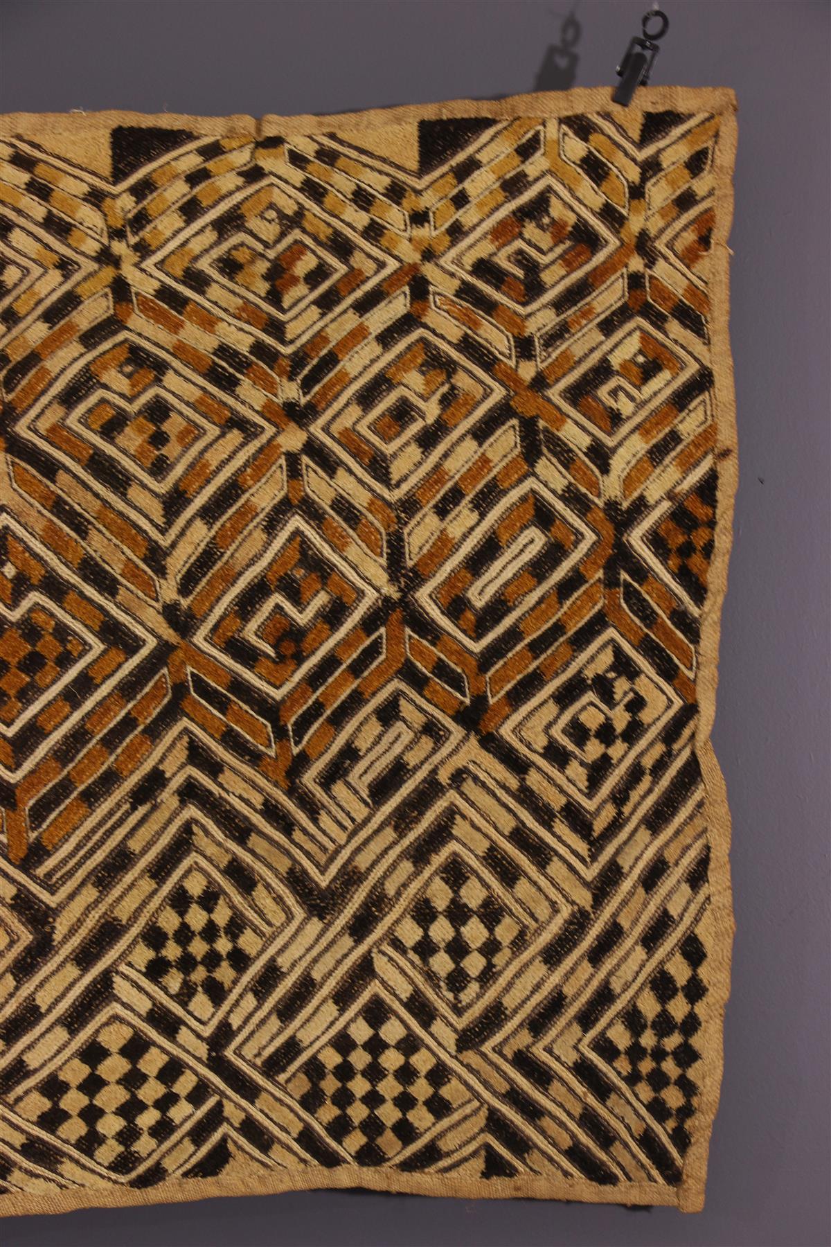 Textile Kuba (14216) - Les textiles, velours Kuba, Ncak nsueha Bushoong