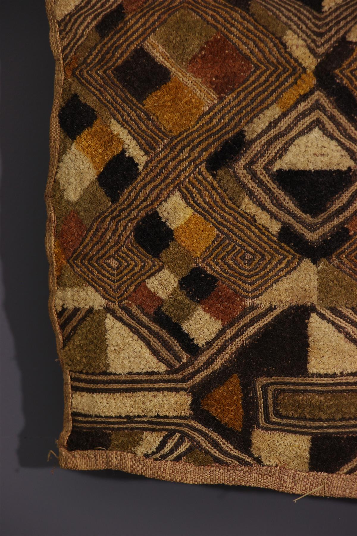 Velours Kuba (14218) - Les textiles, velours Kuba, Ncak nsueha Bushoong