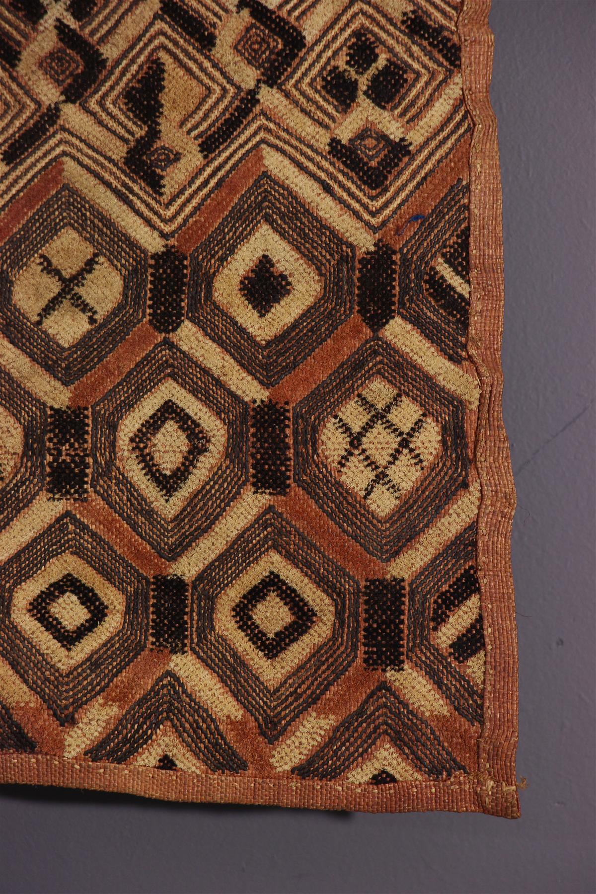 Textile Kuba (14270) - Les textiles, velours Kuba, Ncak nsueha Bushoong