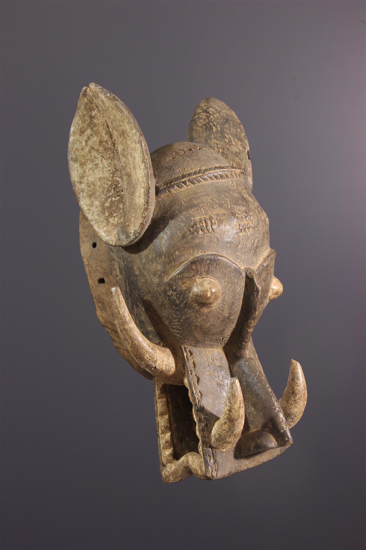 Masque Senoufo (14308) - Masque africain Senoufo - Art africain