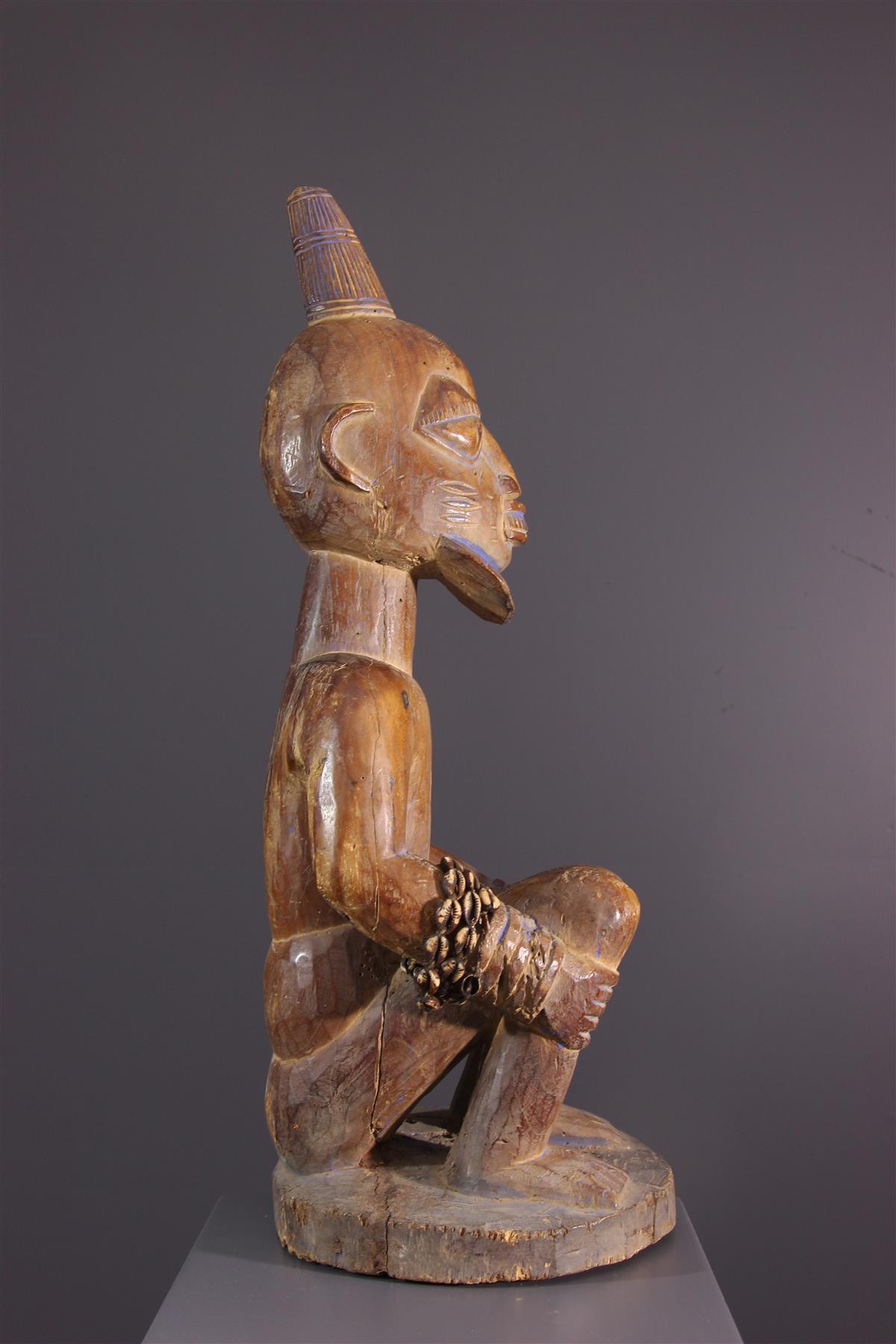 Statue Yoruba (14423) - Statues africaines Yoruba - Art africain