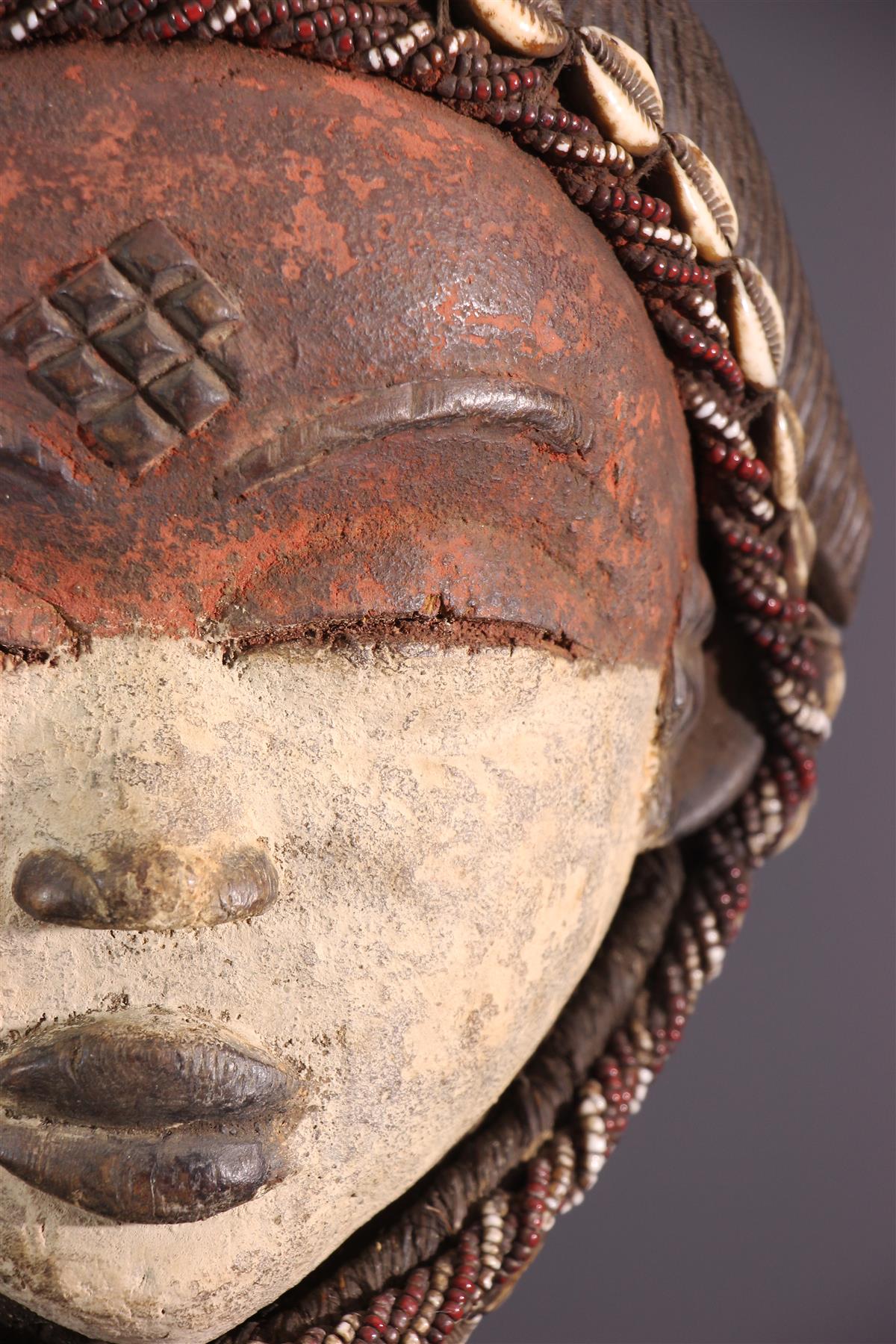 Masque Gabon (14533) - Masque africain Punu - Art africain gabon