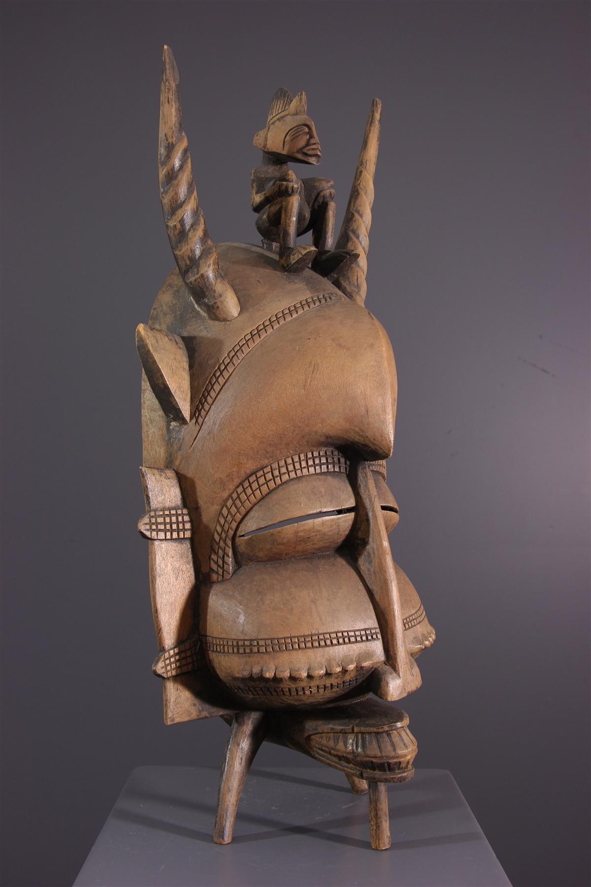 Masque Senufo (14608) - Masque africain Senoufo - Art africain