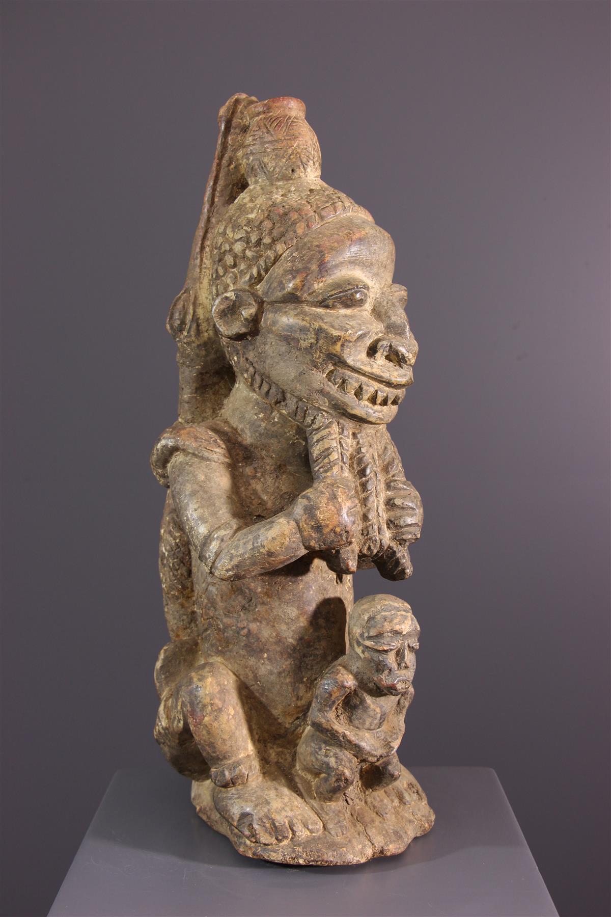 Statue Nomoli (14638) - Statues africaines Temne - Art africain