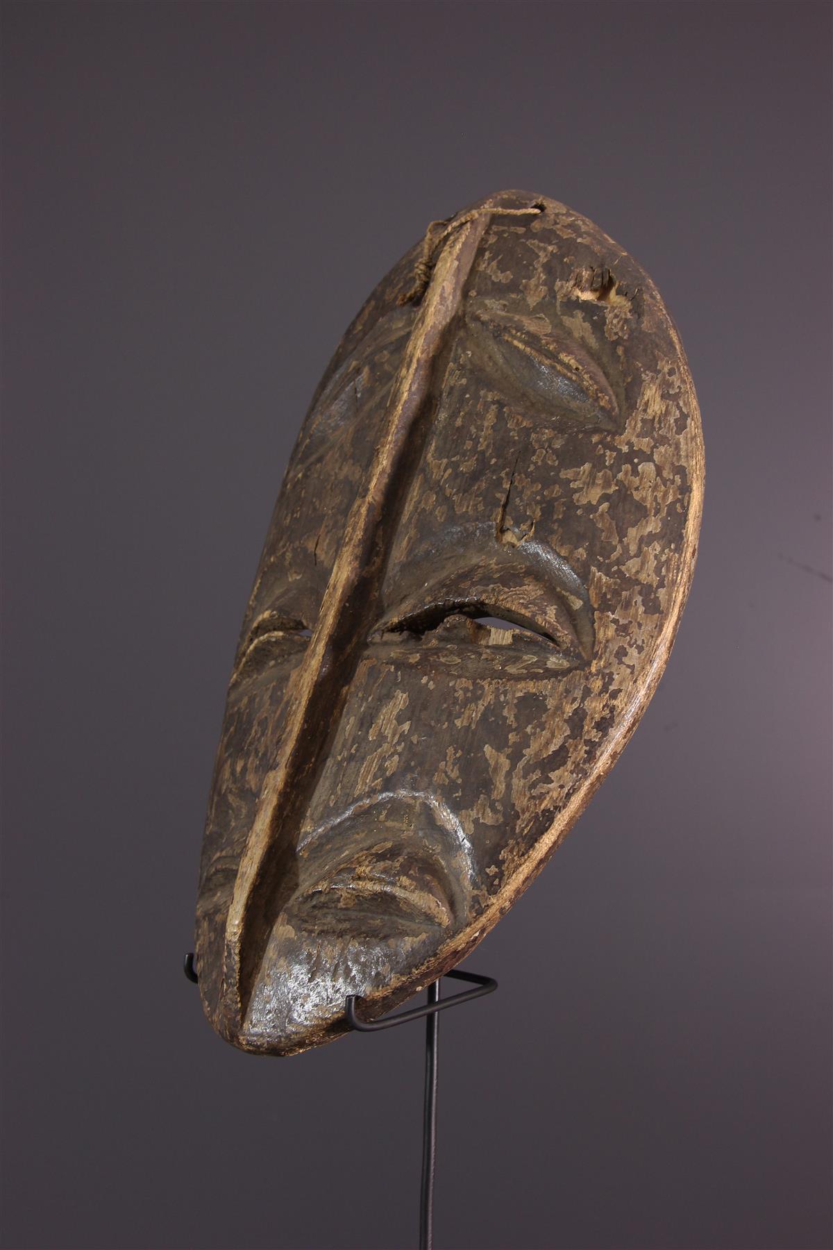 Masque Bakwele (14662) - Masque africain Kwele - Art africain