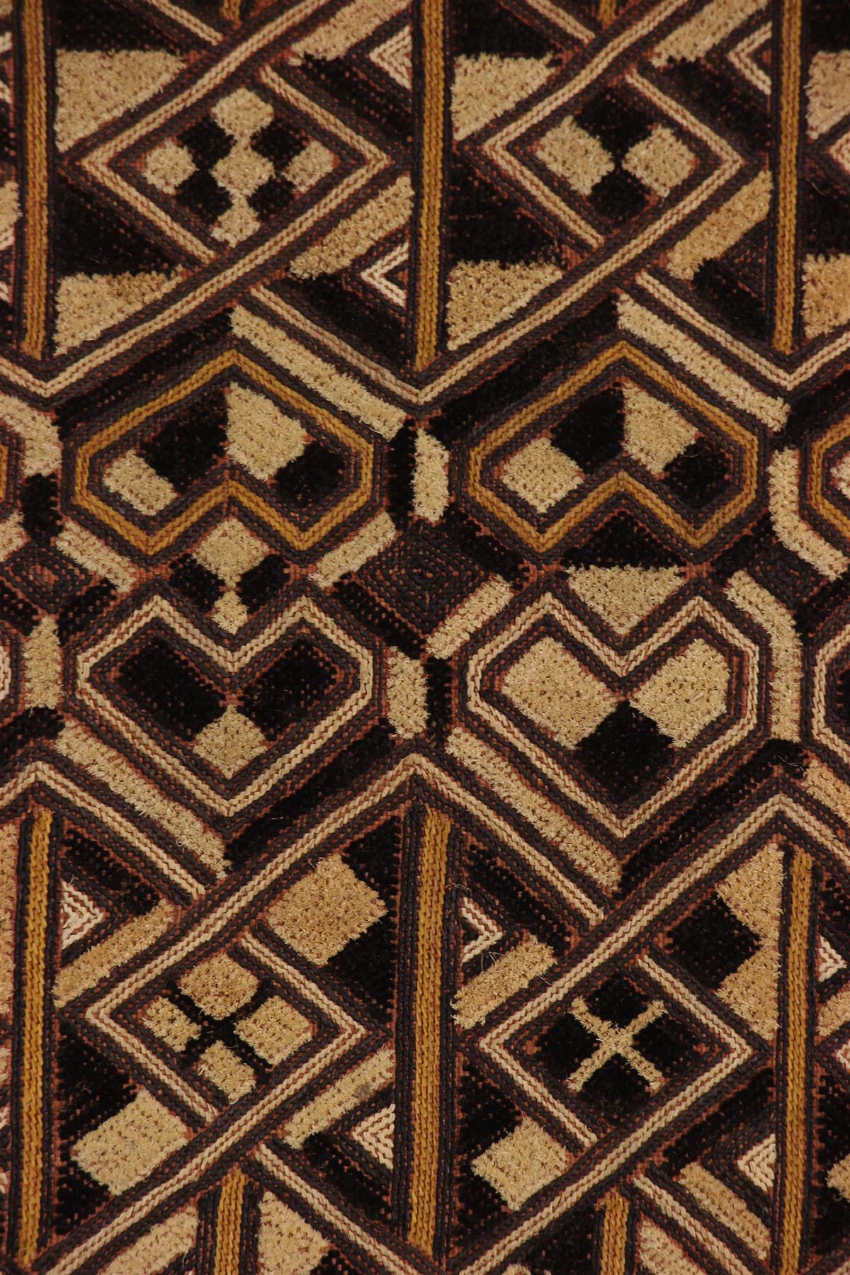 Textile Kuba (14726) - Les textiles, velours Kuba, Ncak nsueha Bushoong