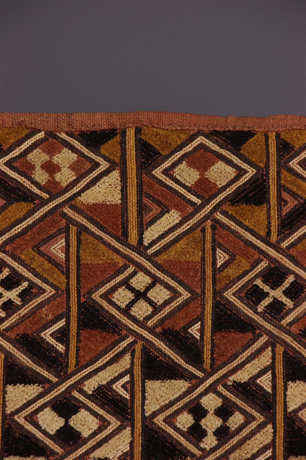 Textile Kuba (14726) - Les textiles, velours Kuba, Ncak nsueha Bushoong