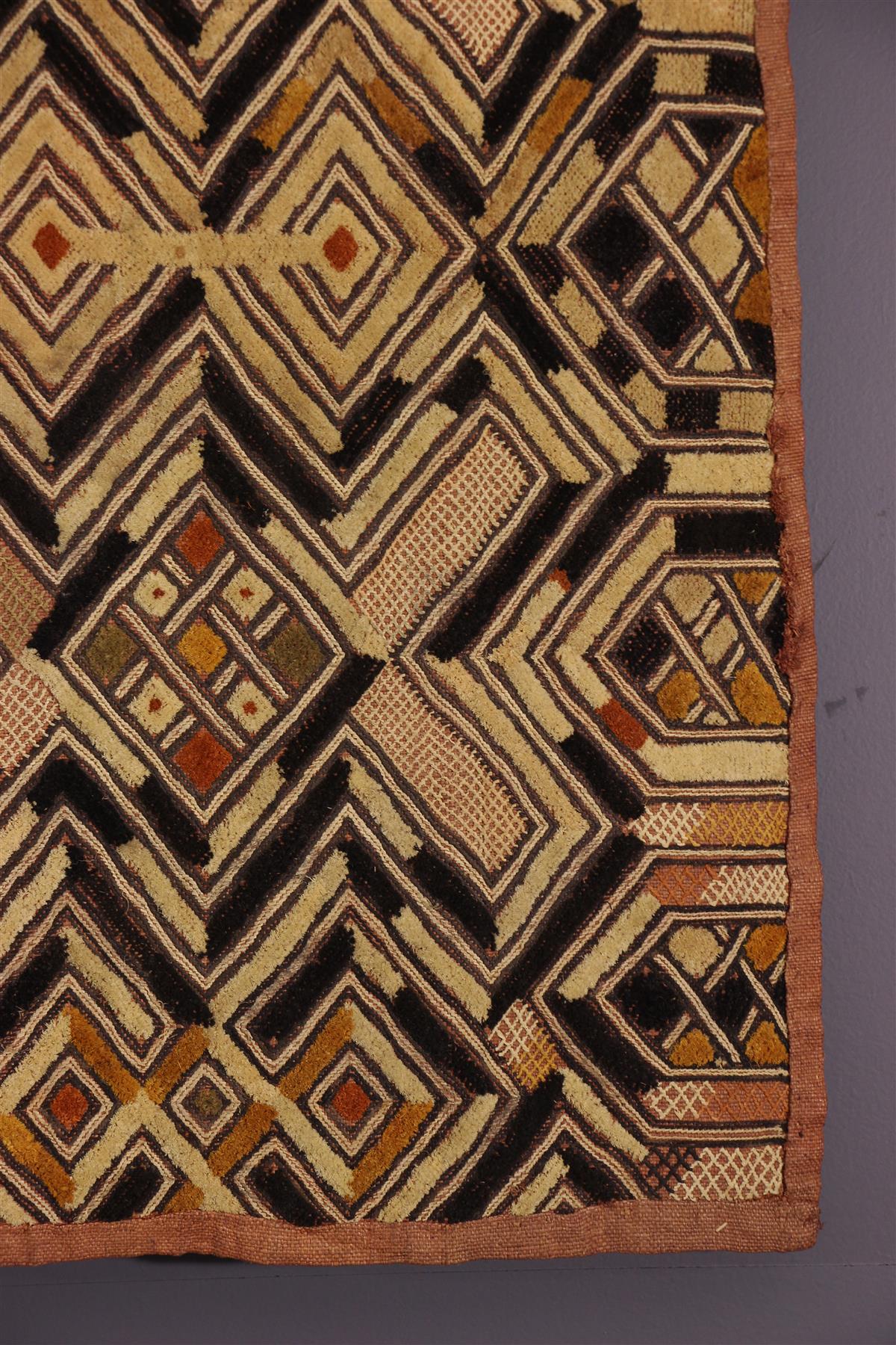 Textile Kuba (14730) - Les textiles, velours Kuba, Ncak nsueha Bushoong