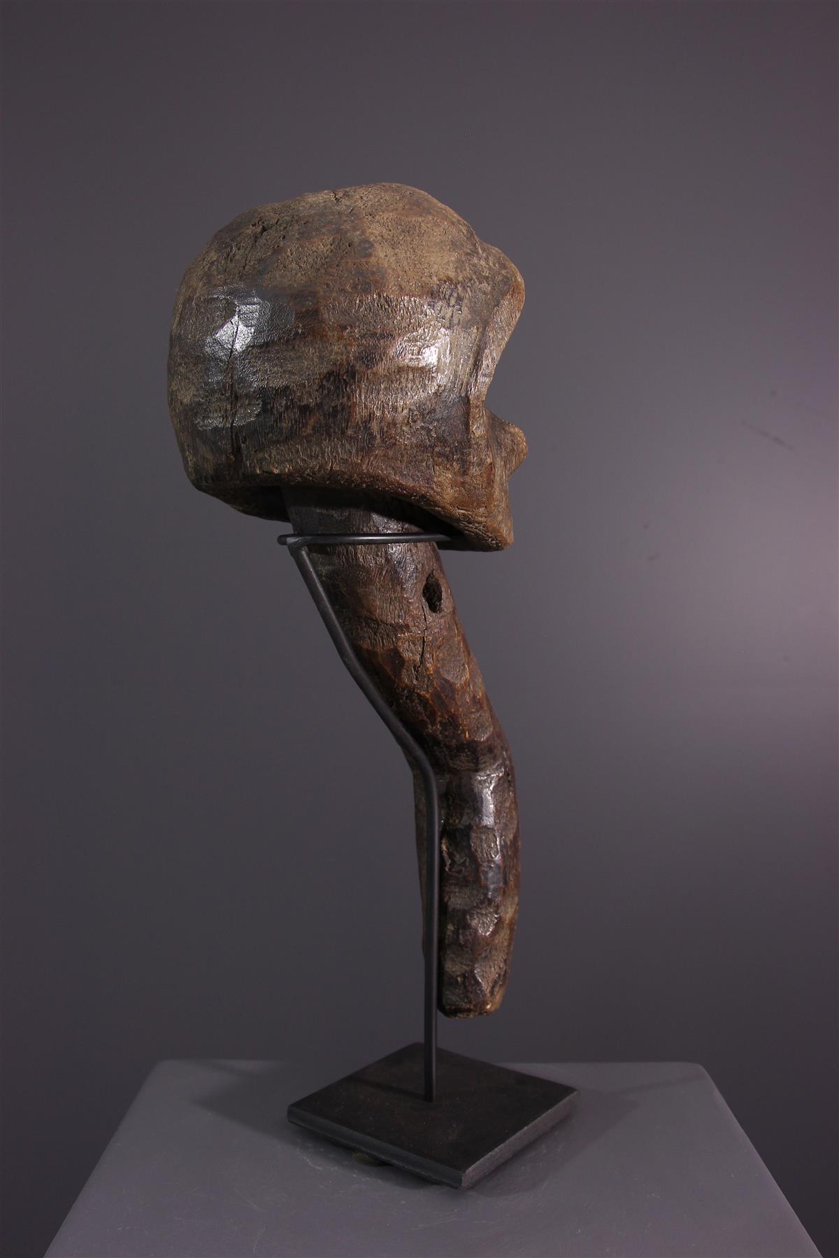 Tête Boulou (14775) - Marionnettes, poupées Boulou - Art africain